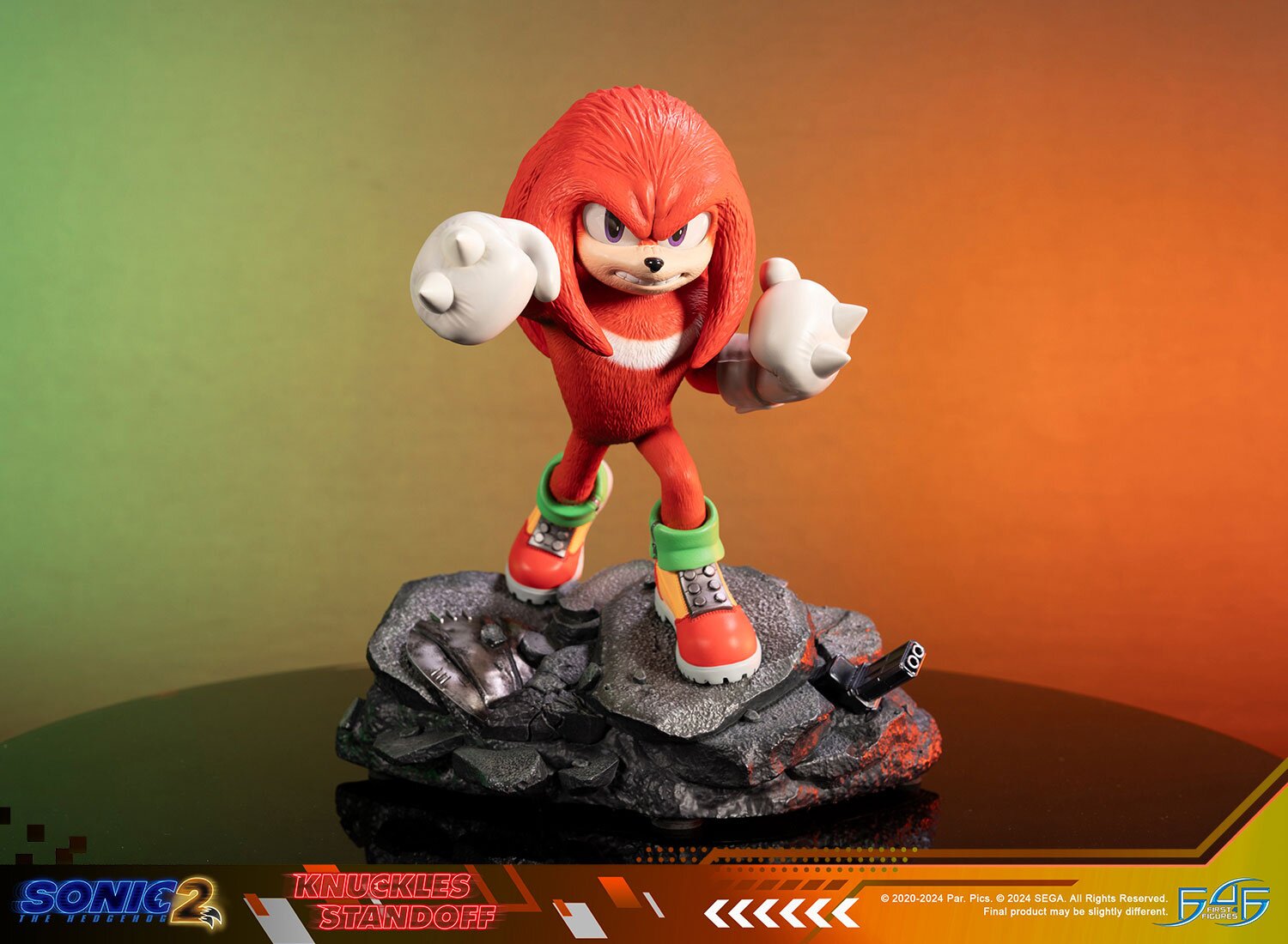 Sonic the Hedgehog 2 Knuckles Standoff Statue: First 4 Figures - Tokyo ...