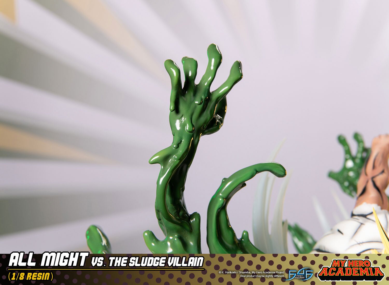 My Hero Academia All Might Vs. The Sludge Villain Statue - Tokyo Otaku ...