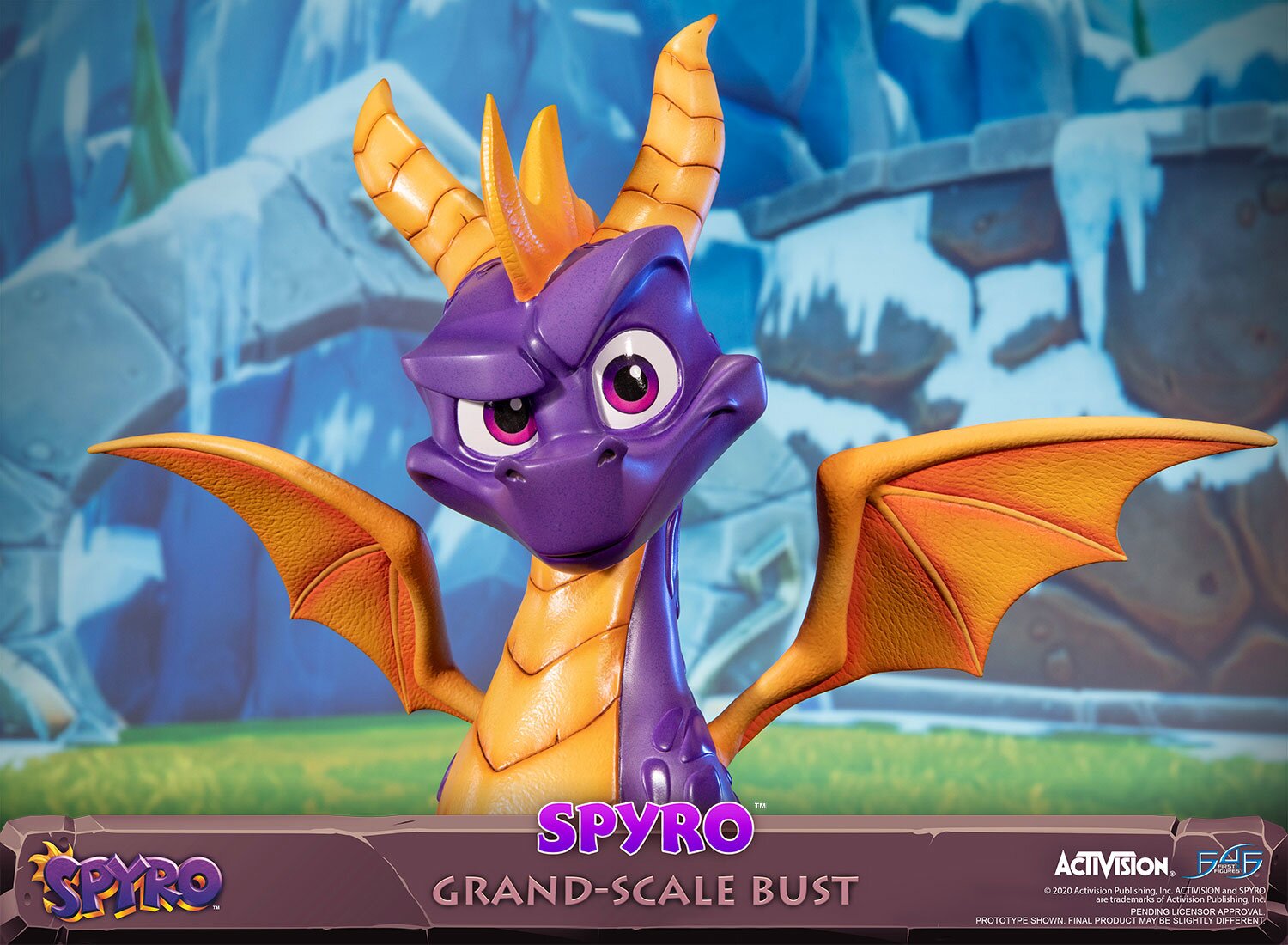 Spyro the Dragon Spyro Grand-Scale Bust: Standard Edition: First 4 ...