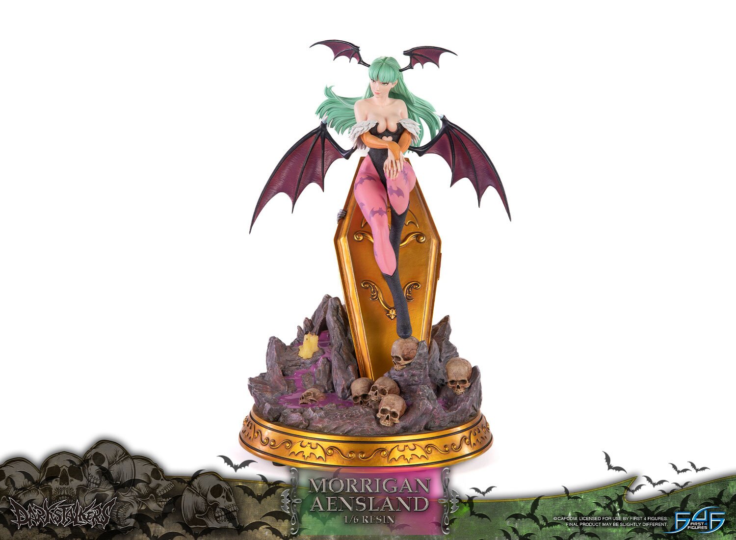 Darkstalkers Morrigan Aensland 1/6 Scale Resin Statue: First 4 Figures ...