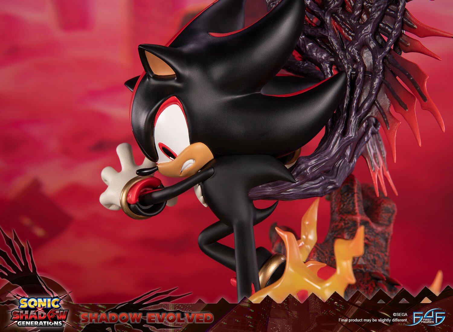 Sonic X Shadow Generations Shadow Evolved Statue: First 4 Figures 7% ...