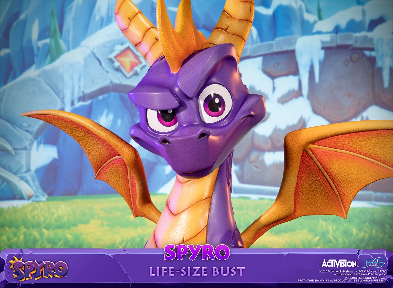 Spyro the Dragon Spyro Life-Size Bust: Standard Edition: First 4 ...