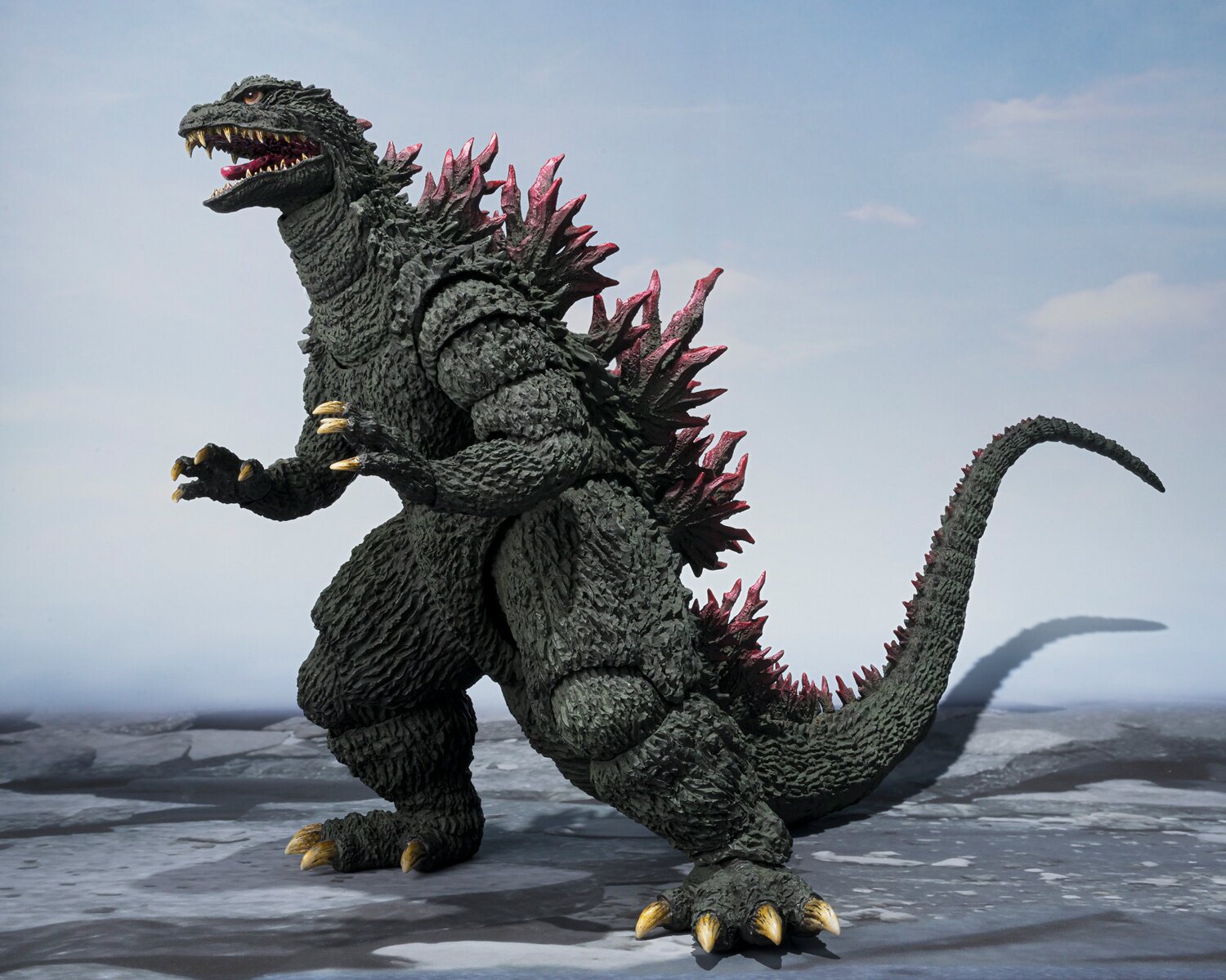 S.H.MonsterArts Godzilla vs. Megaguirus(2000) Godzilla [2000]: Bandai ...