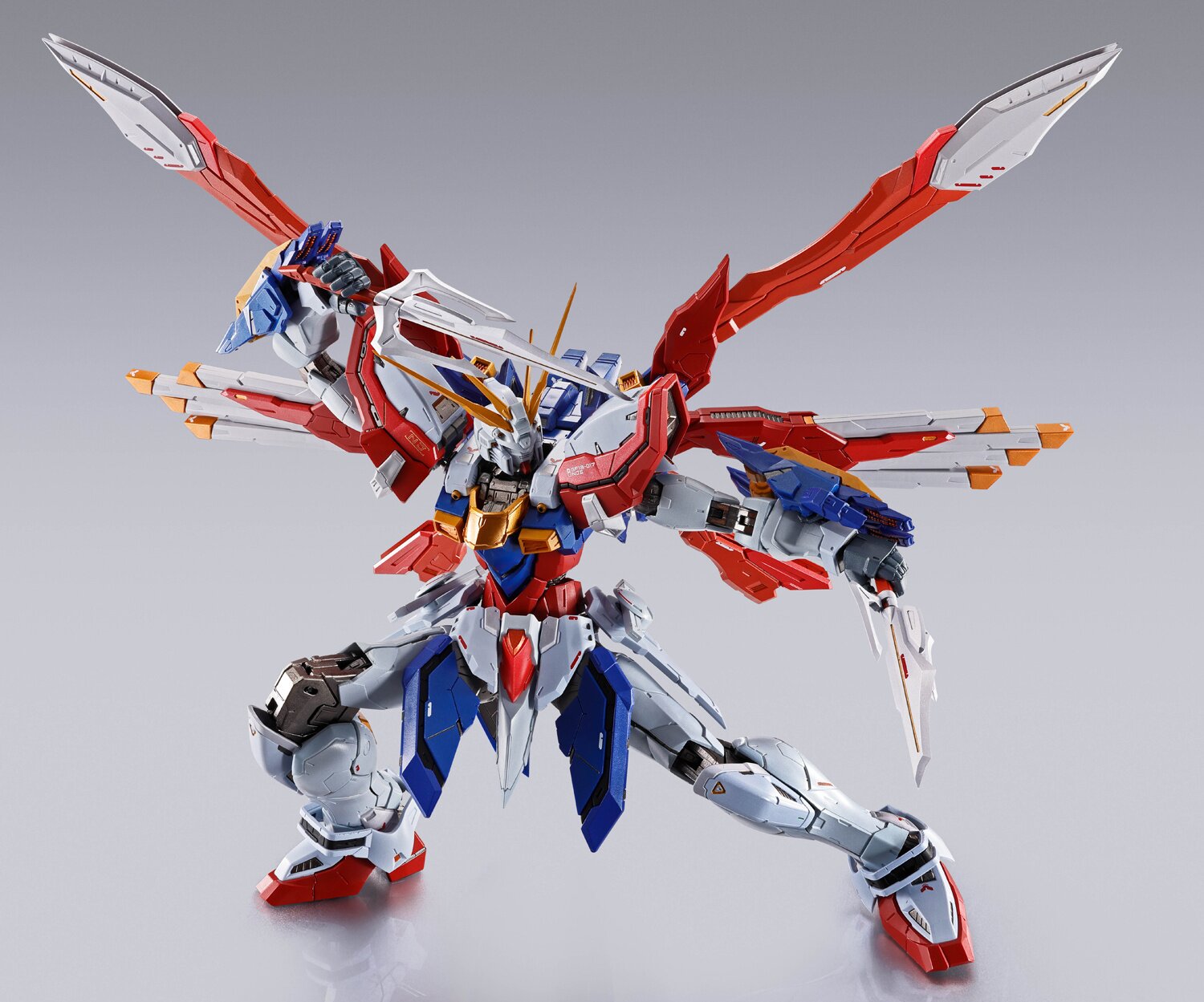 Metal Build Mobile Fighter G Gundam Burning Gundam & Burning Gundam ...