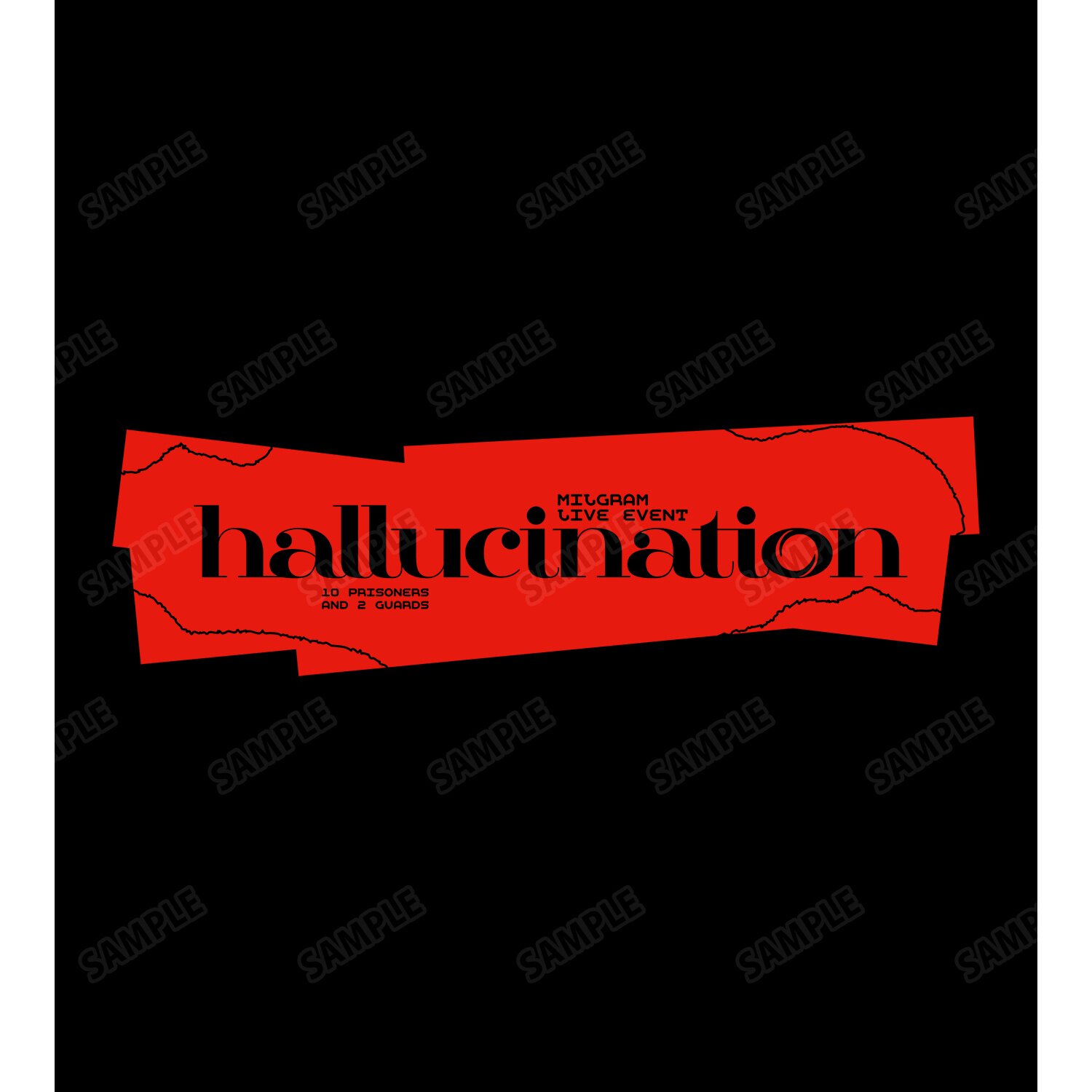 Milgram LIVE EVENT hallucination Ver. Logo BIG Zip Tote Bag - Tokyo ...