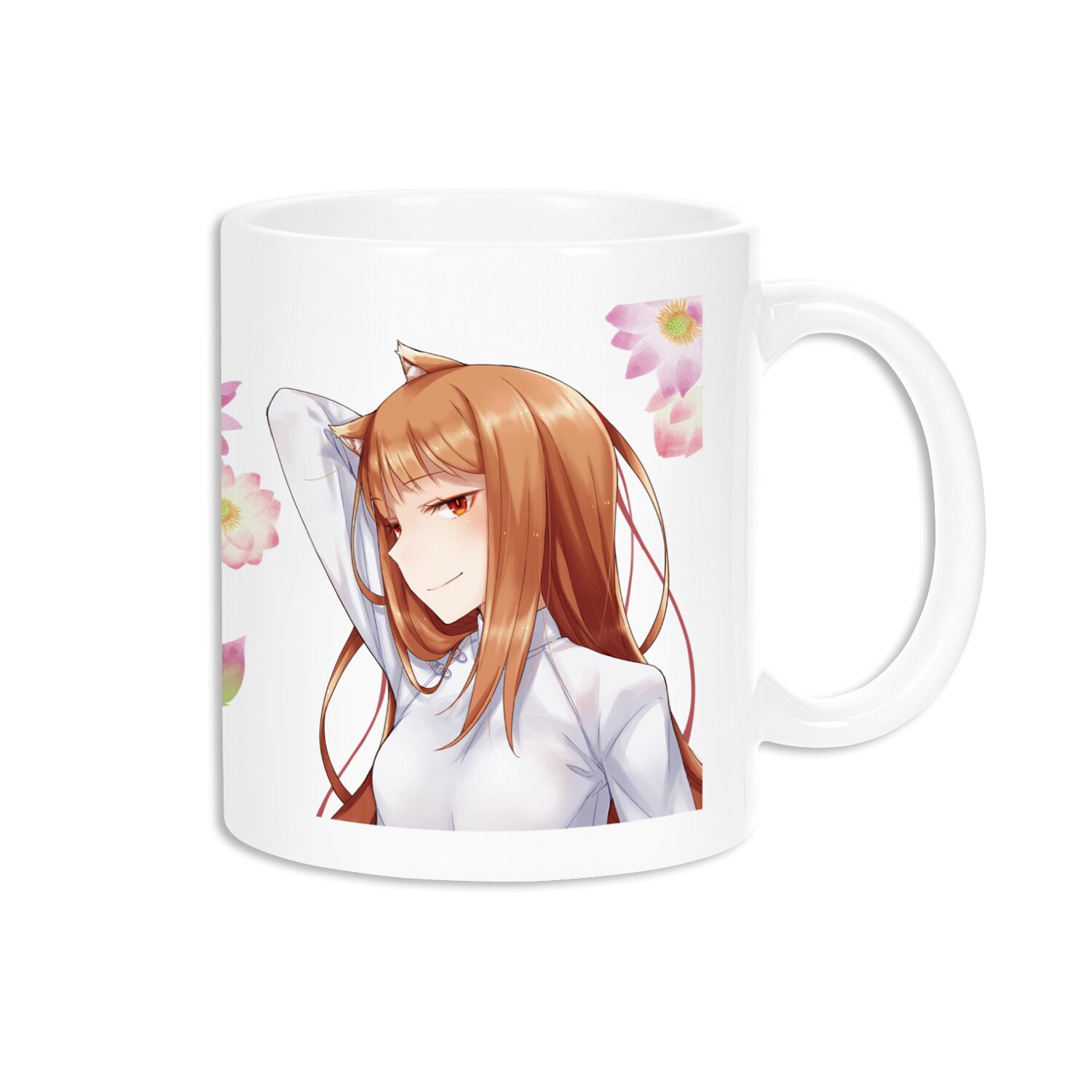 Spice and Wolf Jyuu Ayakura Illustration Holo Mug Collection - Tokyo ...