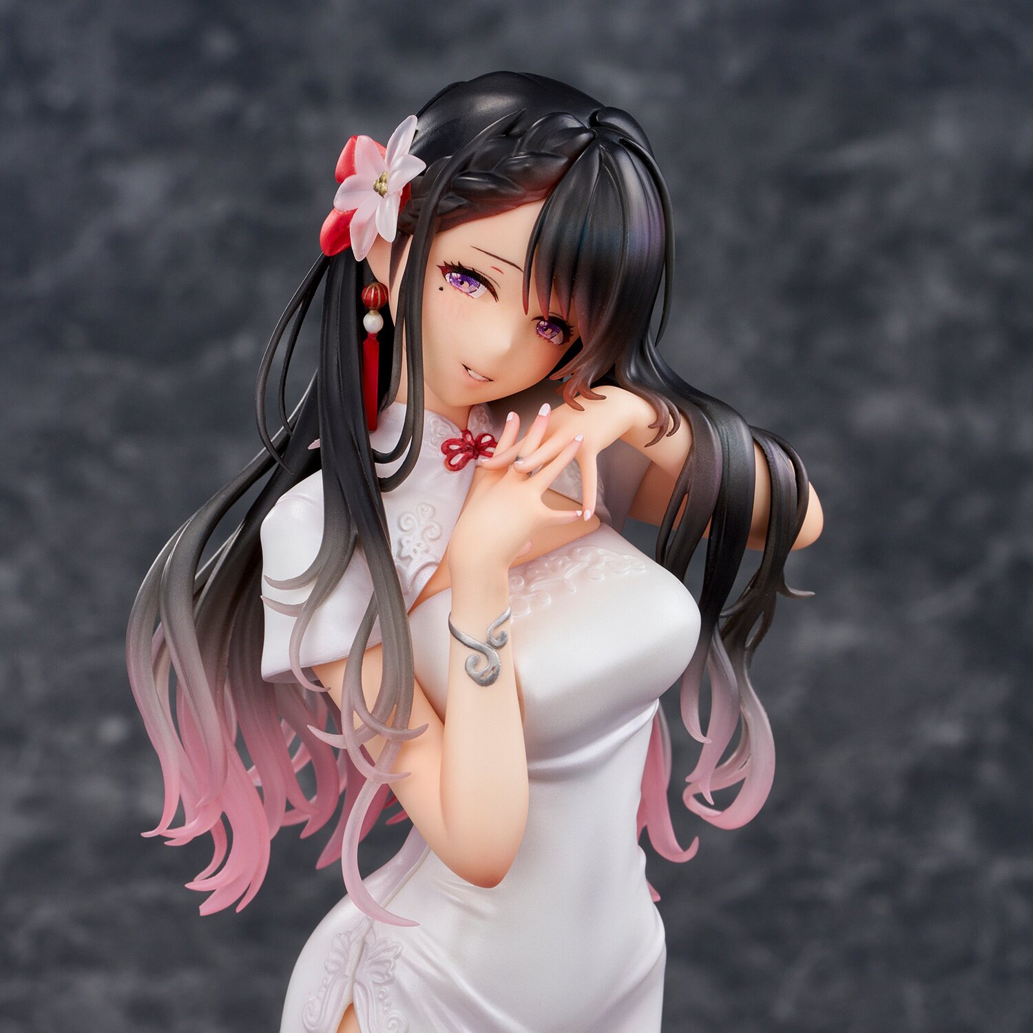 Mai Okuma Illustration Iyashikei White Chinese Dress Onee-San Non-Scale Figure - Tokyo Otaku ...