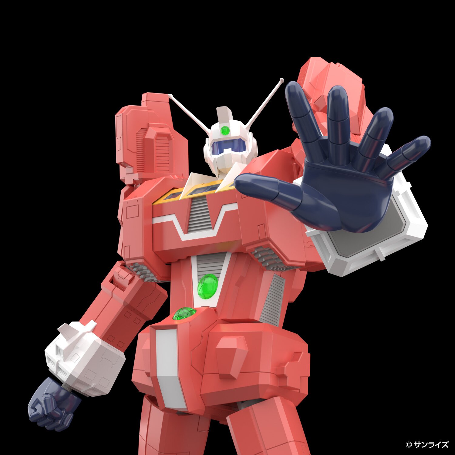 ACKS DI-02 Space Runaway Ideon: Anime Color Ver. 1/450 Scale Plastic ...