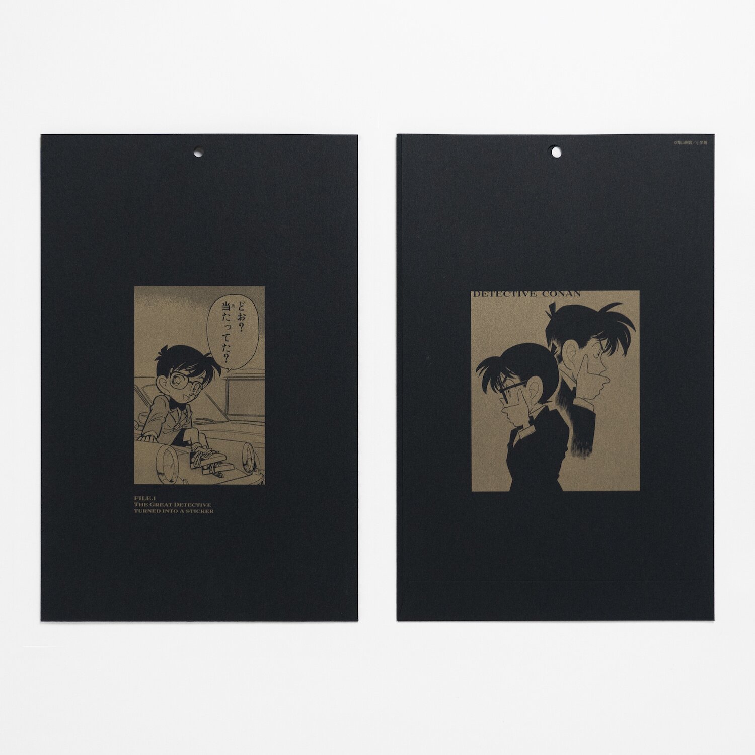 Detective Conan Sticker Lottery FILE.1 The Great Detective Turned into ...