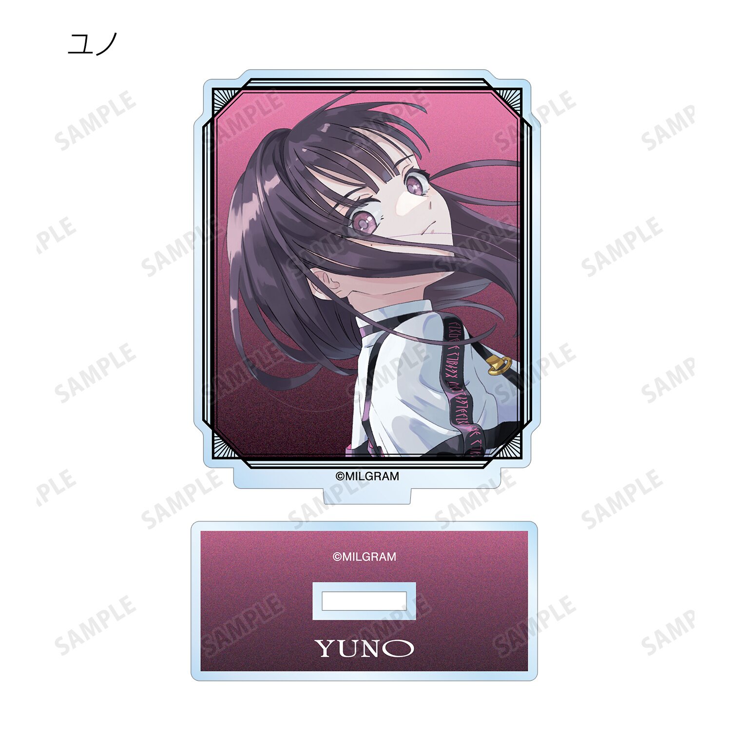 Milgram LIVE EVENT hallucination Ver. Trading Acrylic Stand Complete ...