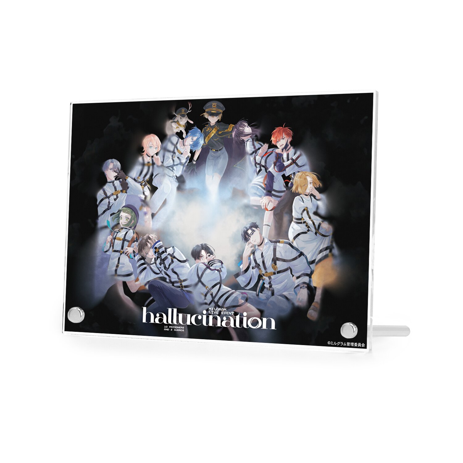 Milgram LIVE EVENT hallucination Ver. Key Visual A5 Acrylic Panel ...
