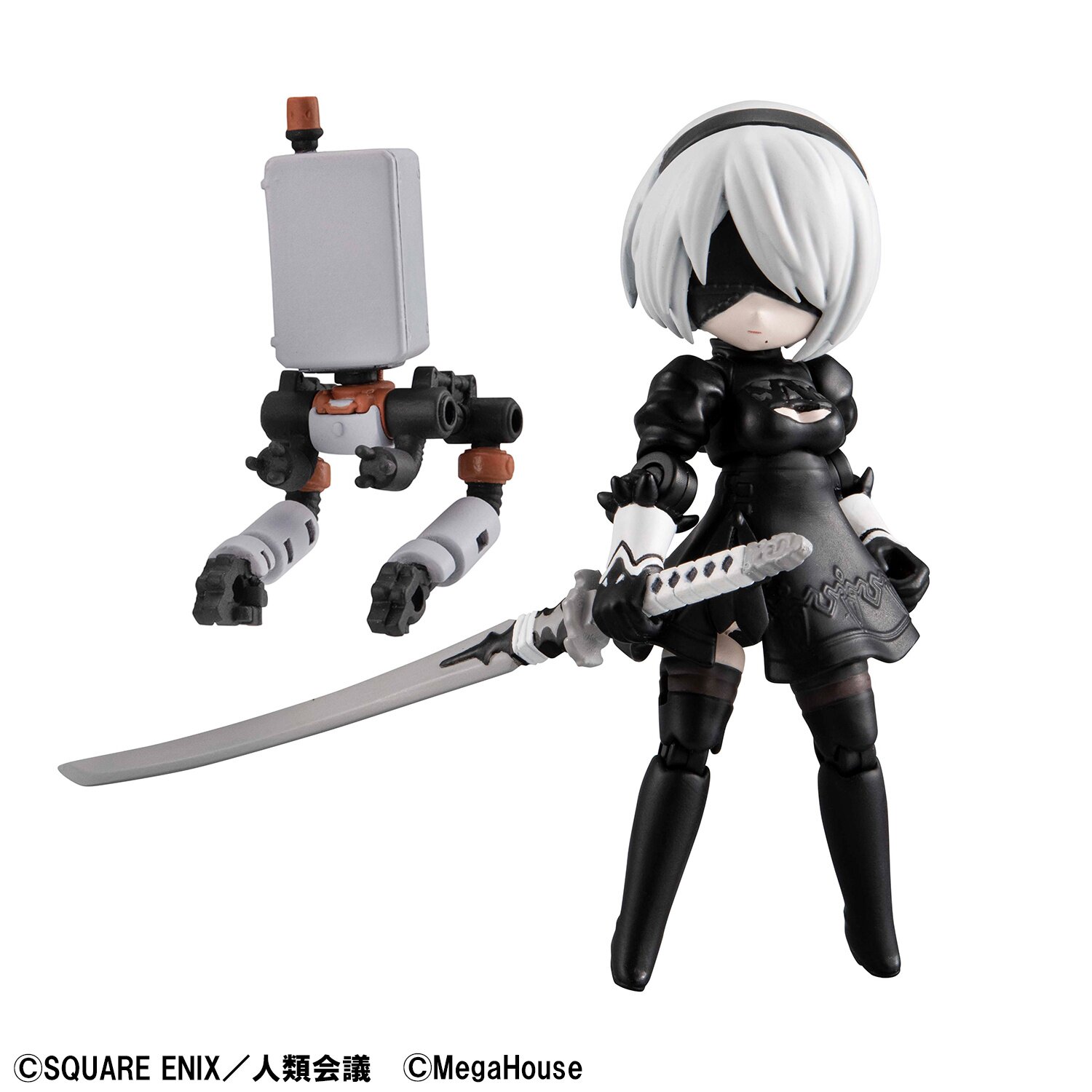 Desktop Army NieR: Automata Ver 1.1a Collaboration 2B: Megahouse ...