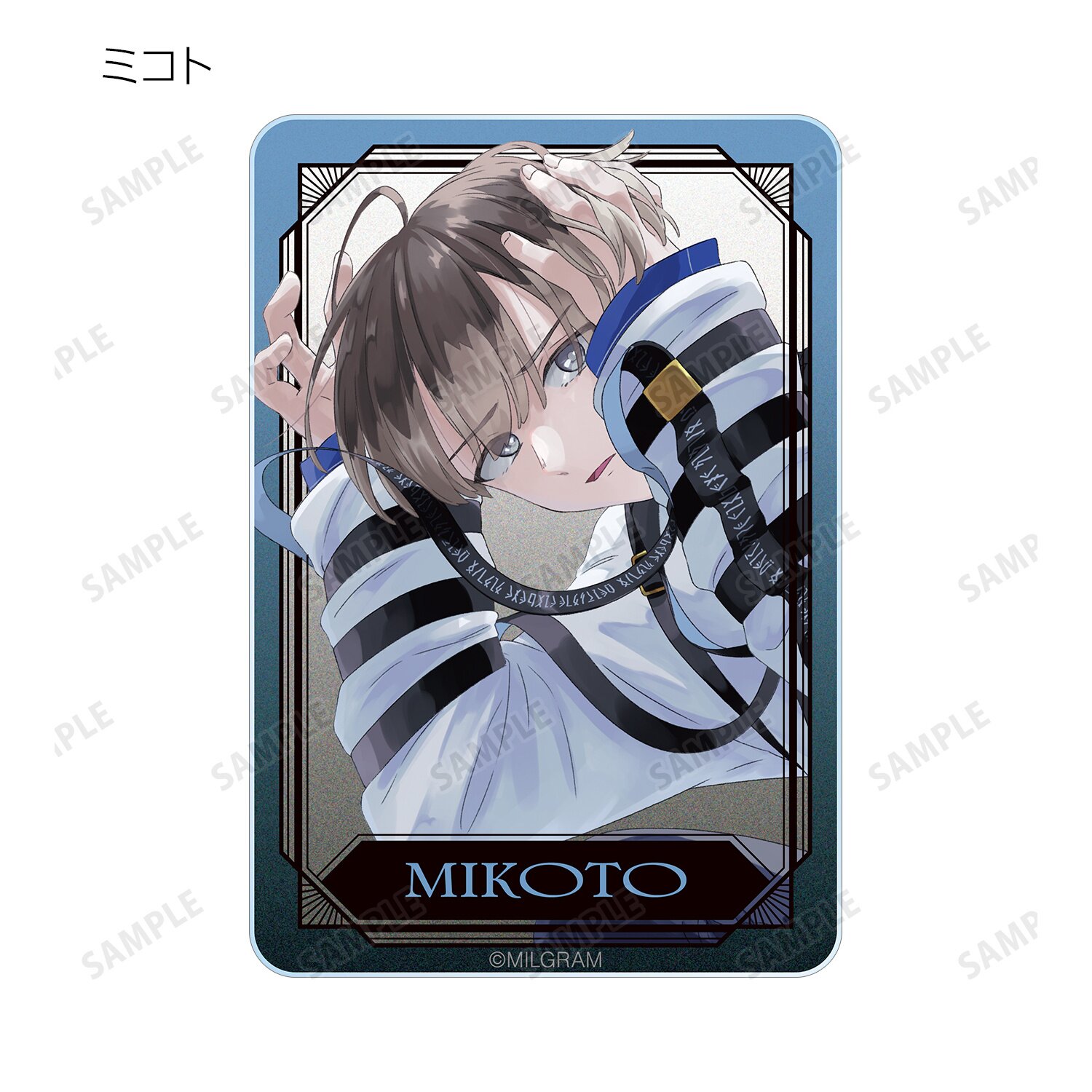 Milgram LIVE EVENT hallucination Ver. Trading Acrylic Card Complete Box ...