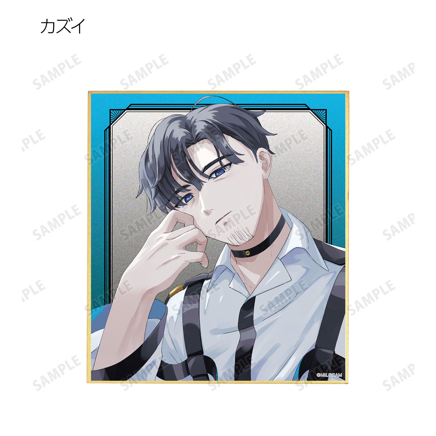 Milgram LIVE EVENT hallucination Ver. Trading mini Shikishi Board ...