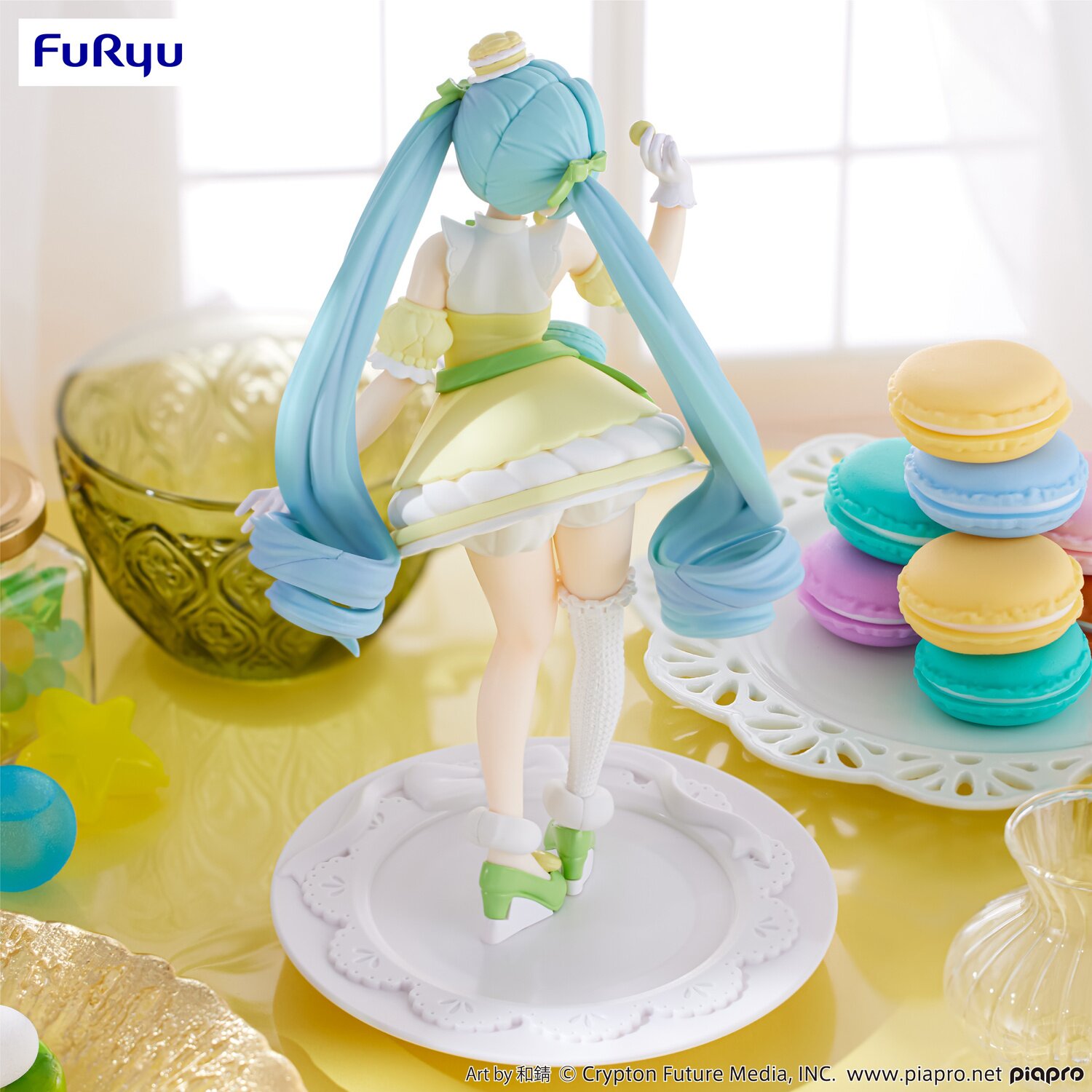 Exceed Creative Figure Hatsune Miku Sweet Sweets Series Macaroon Citron ...