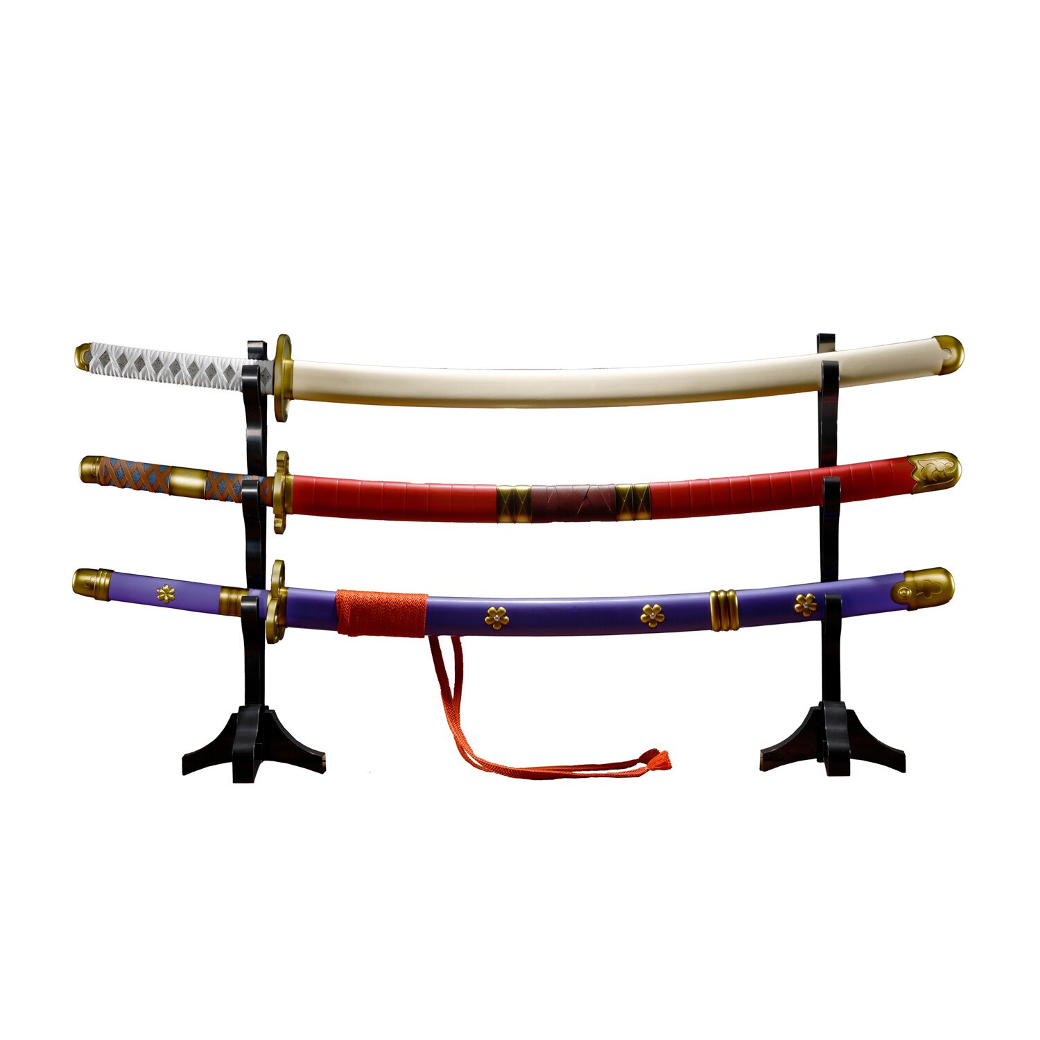 Proplica One Piece Roronoa Zoro Three Sword Style Set (Wado Ichimonji ...