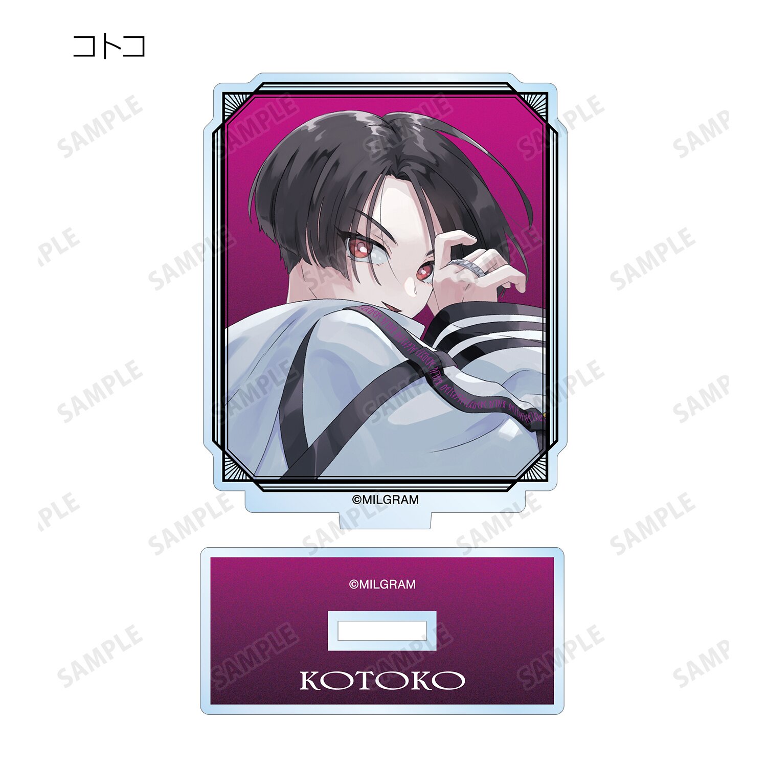 Milgram LIVE EVENT hallucination Ver. Trading Acrylic Stand Complete ...