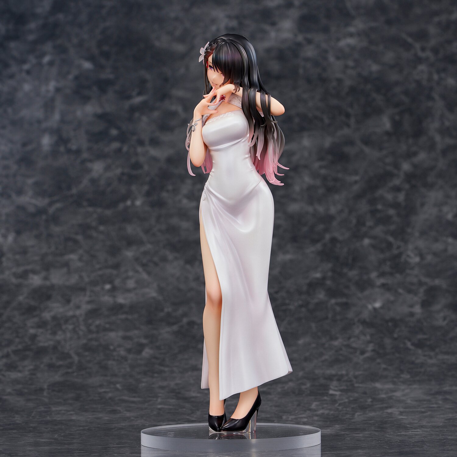 Mai Okuma Illustration Iyashikei White Chinese Dress Onee-San Non-Scale Figure - Tokyo Otaku ...