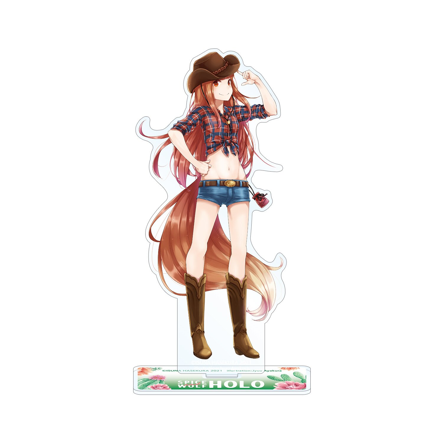Spice and Wolf Jyuu Ayakura Illustration Holo: Western Girl Ver. Big ...