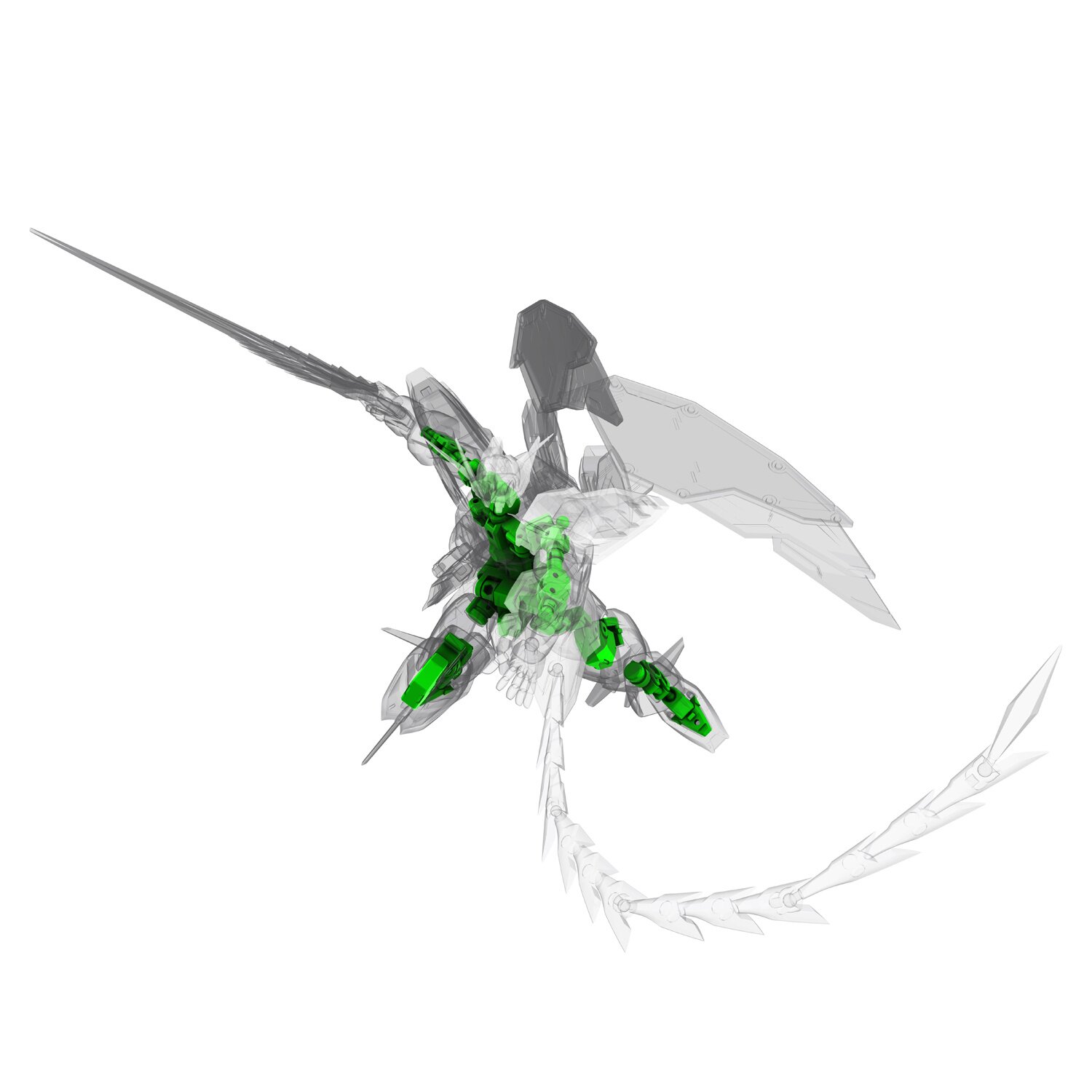 Gundam Universe Mobile Suit Gundam Wing OZ-13MS Gundam Epyon - Tokyo ...