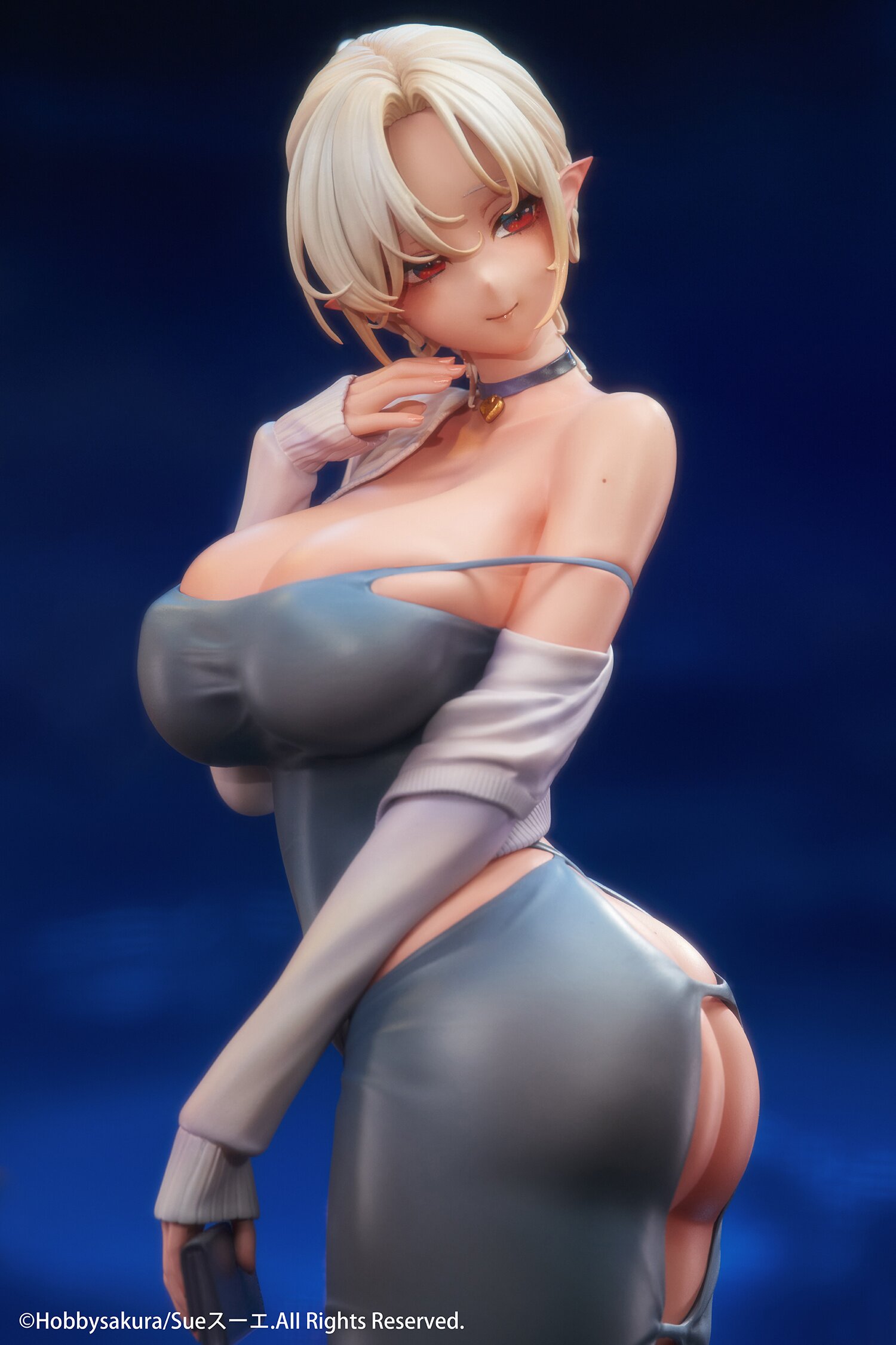 Sue Illustration Married Woman Elf Yurie: Another Color Ver. Deluxe Edition 1/7 Scale Figure ...