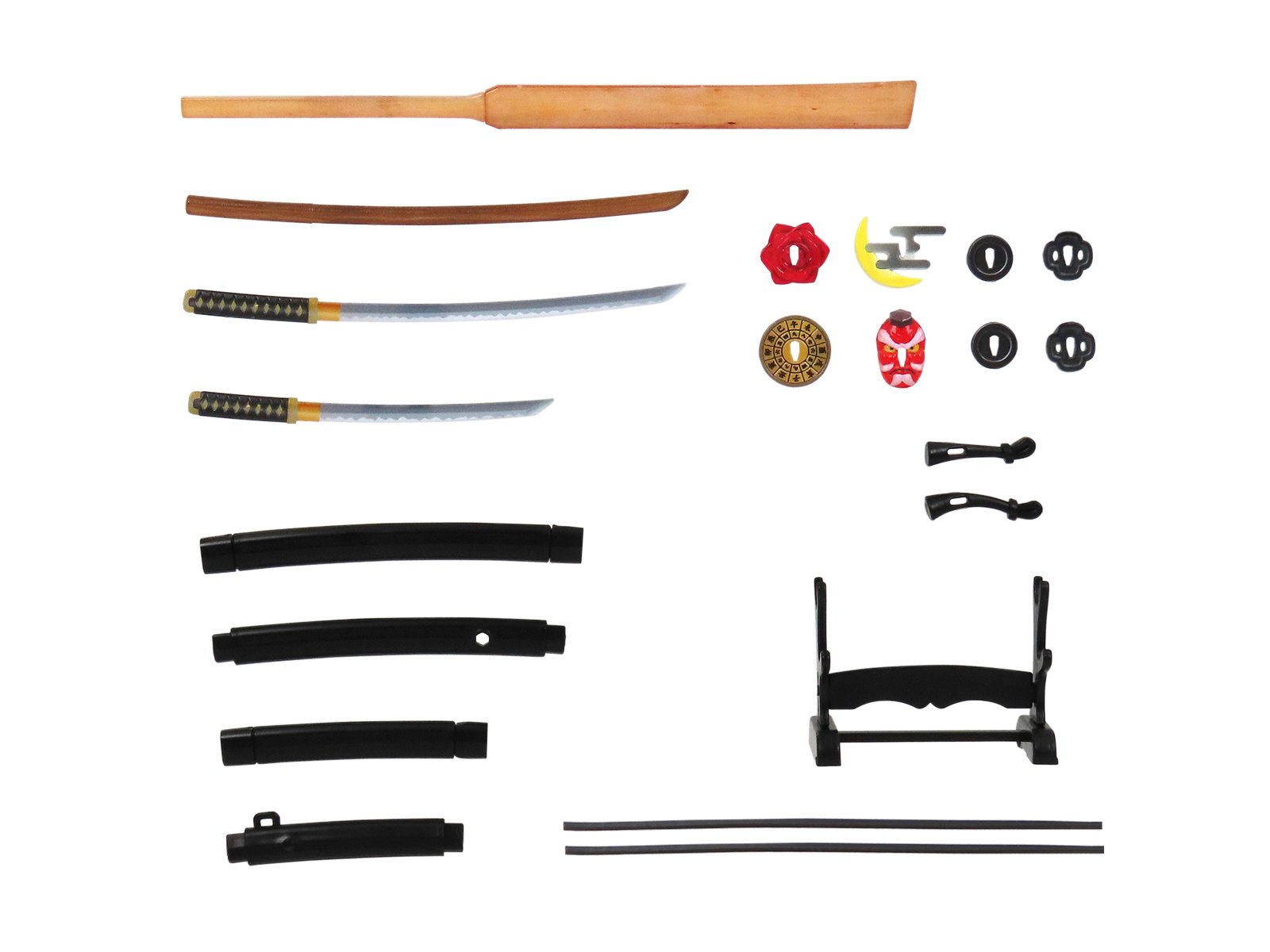 Pripra Weapons For Figures Bushi no Tashinami 1/12 Scale Plastic Model ...