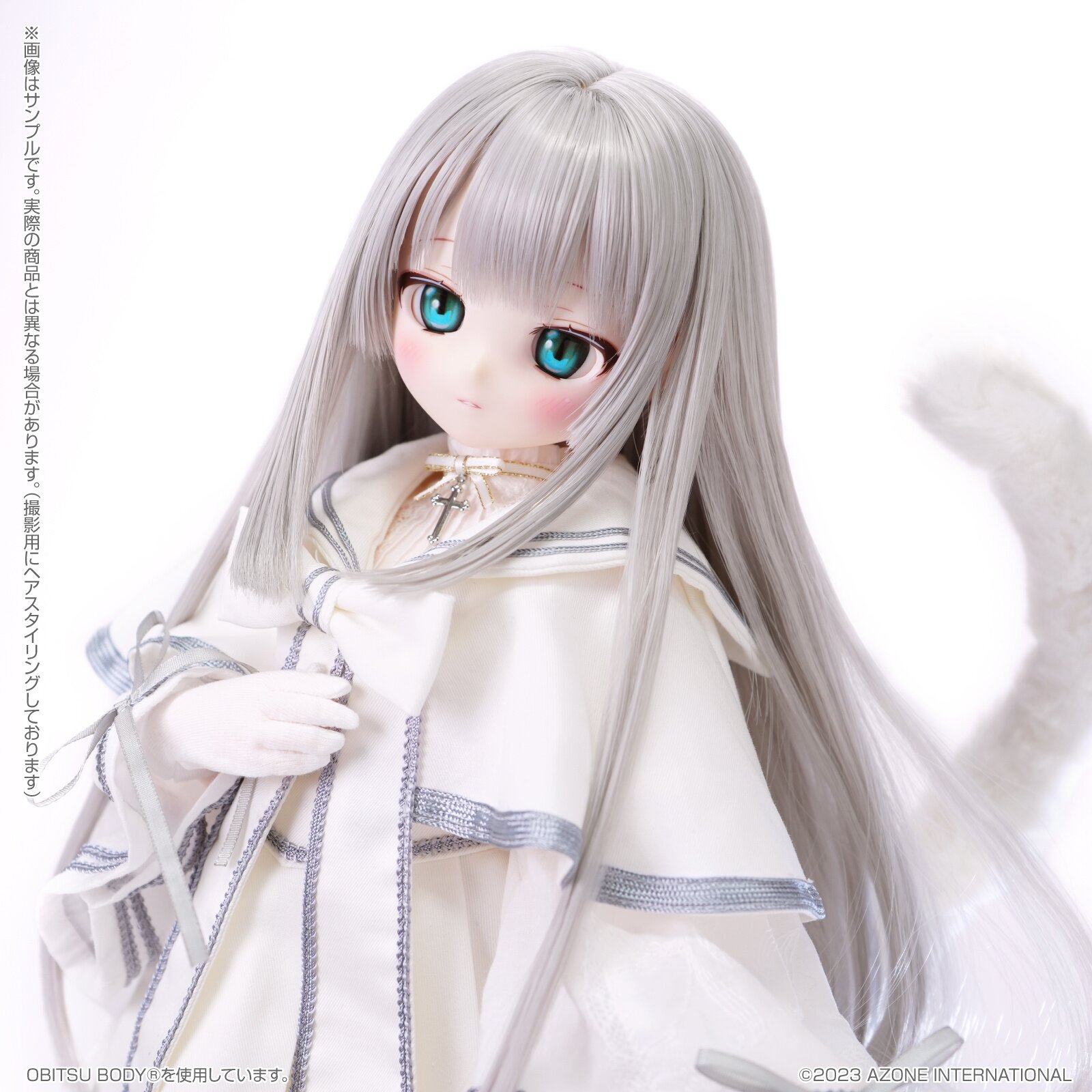 stj x Iris Collect petit Fururu -Fluffy holy kitten.- White Cat Ver ...