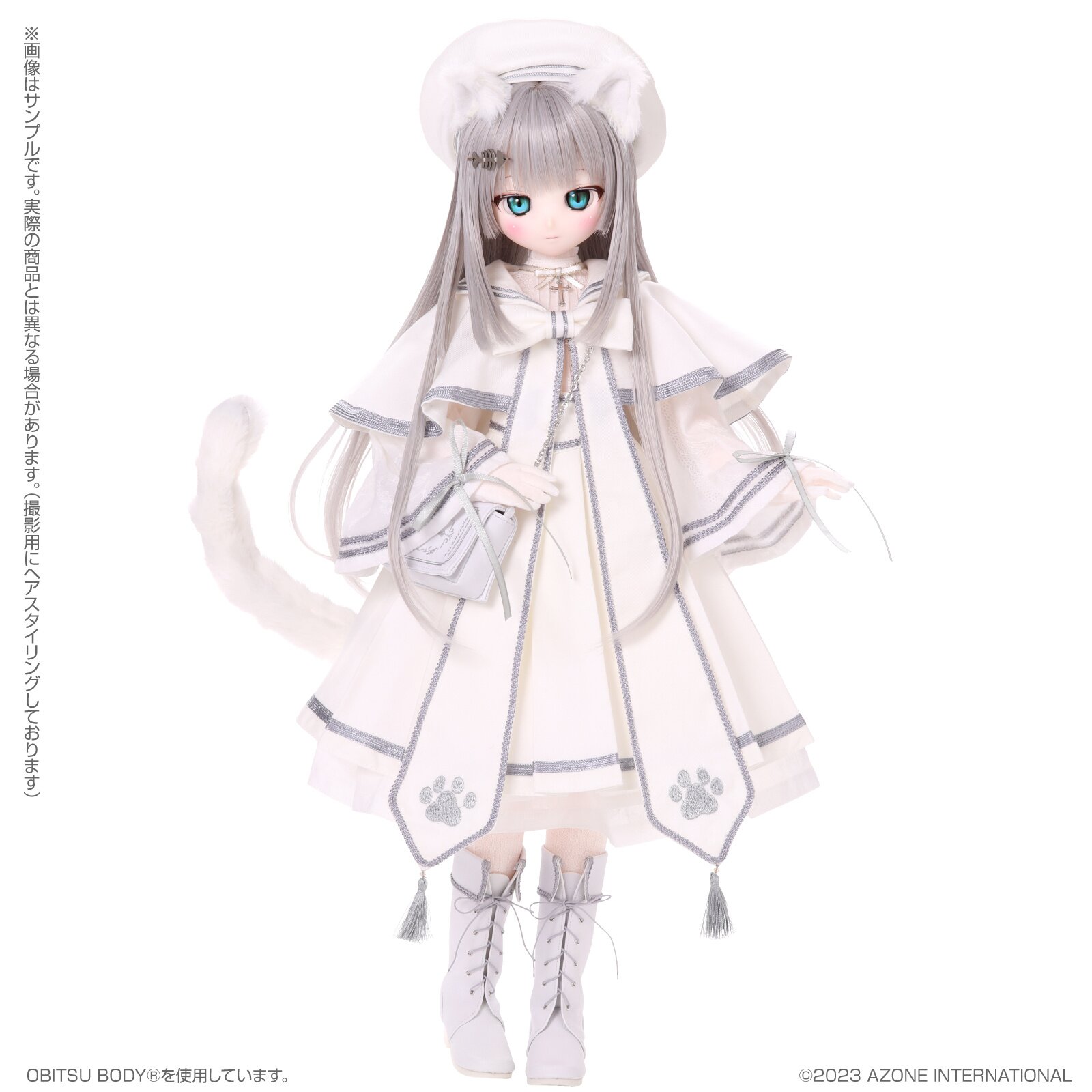 stj x Iris Collect petit Fururu -Fluffy holy kitten.- White Cat Ver ...