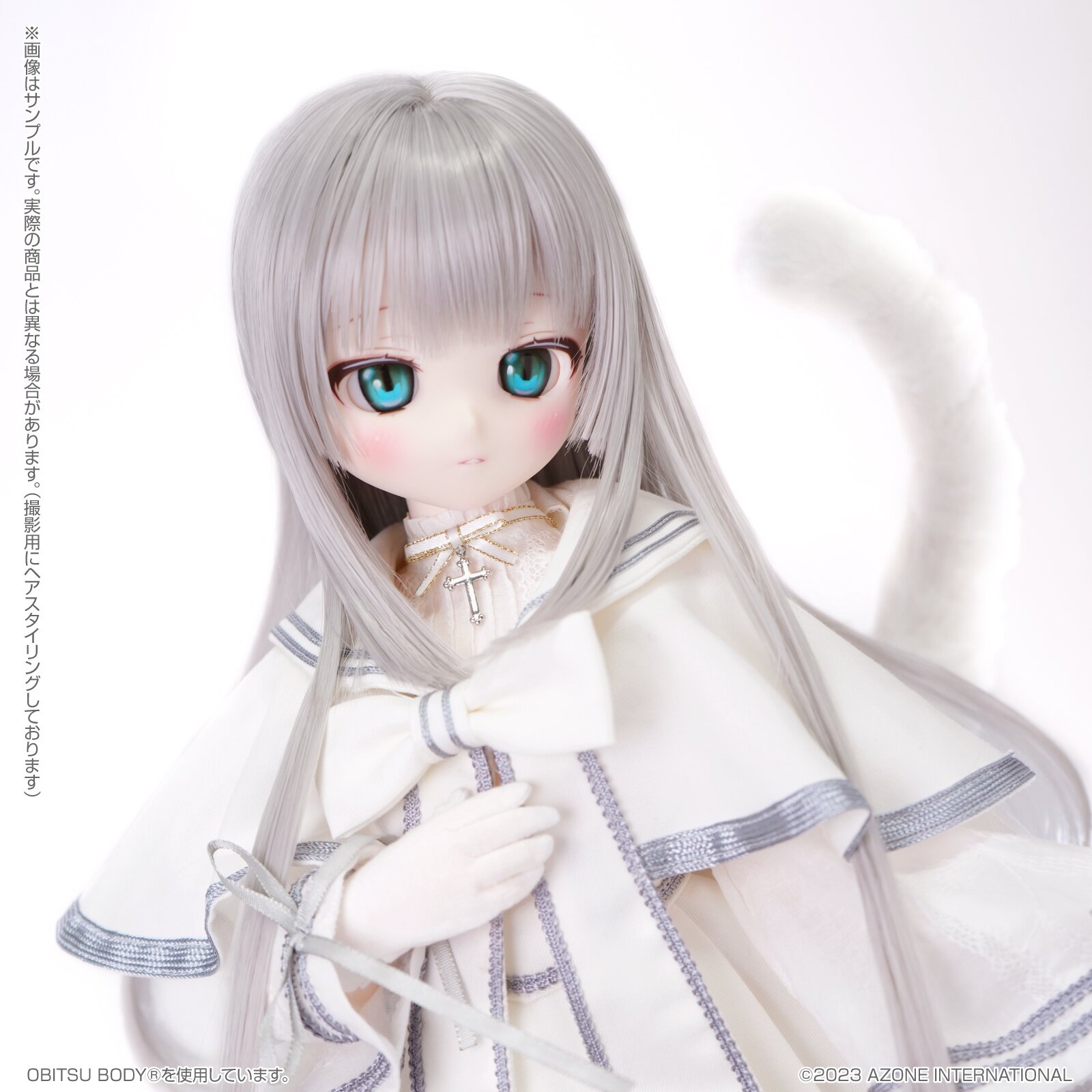 stj x Iris Collect petit Fururu -Fluffy holy kitten.- White Cat Ver ...