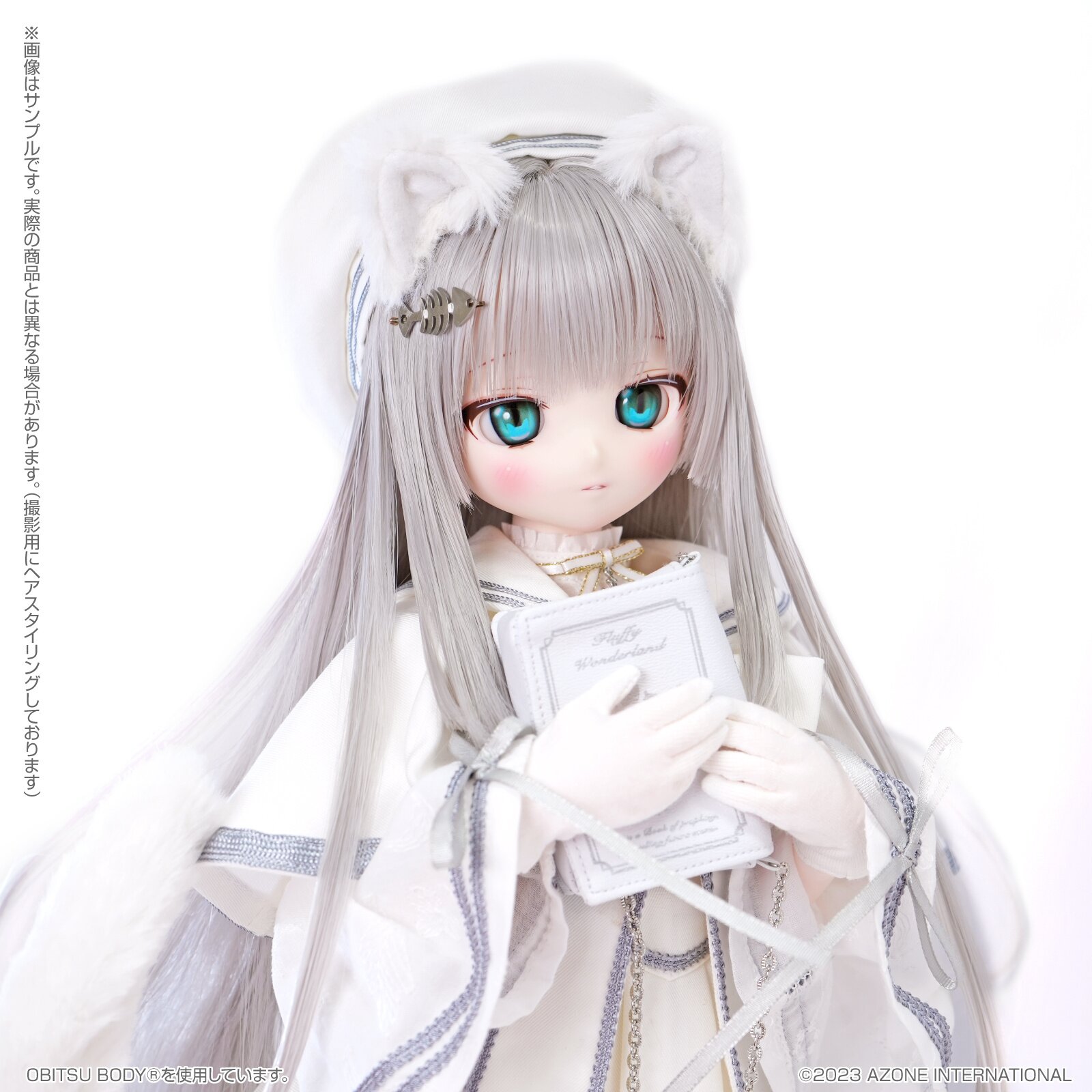 stj x Iris Collect petit Fururu -Fluffy holy kitten.- White Cat Ver ...