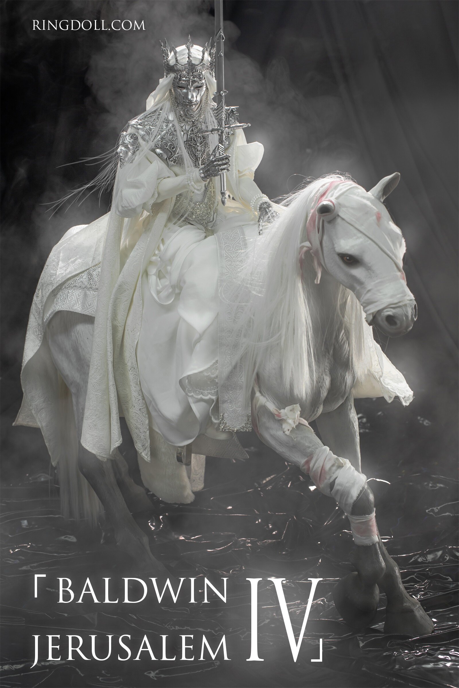 The Empire of the Ring Series Baldwin IV of Jerusalem 78cm Ball Jointed ...