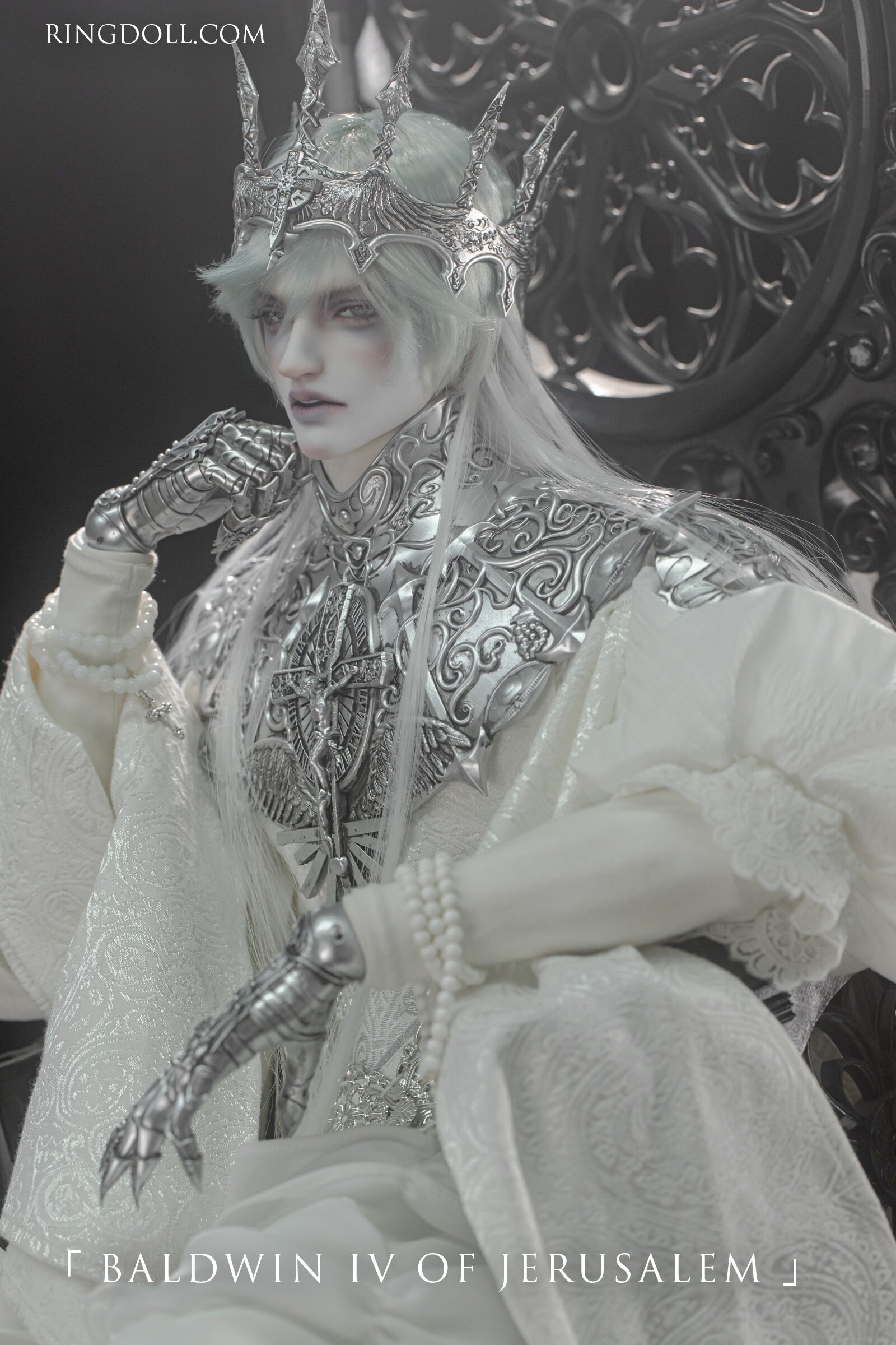 The Empire of the Ring Series Baldwin IV of Jerusalem 78cm Ball Jointed ...