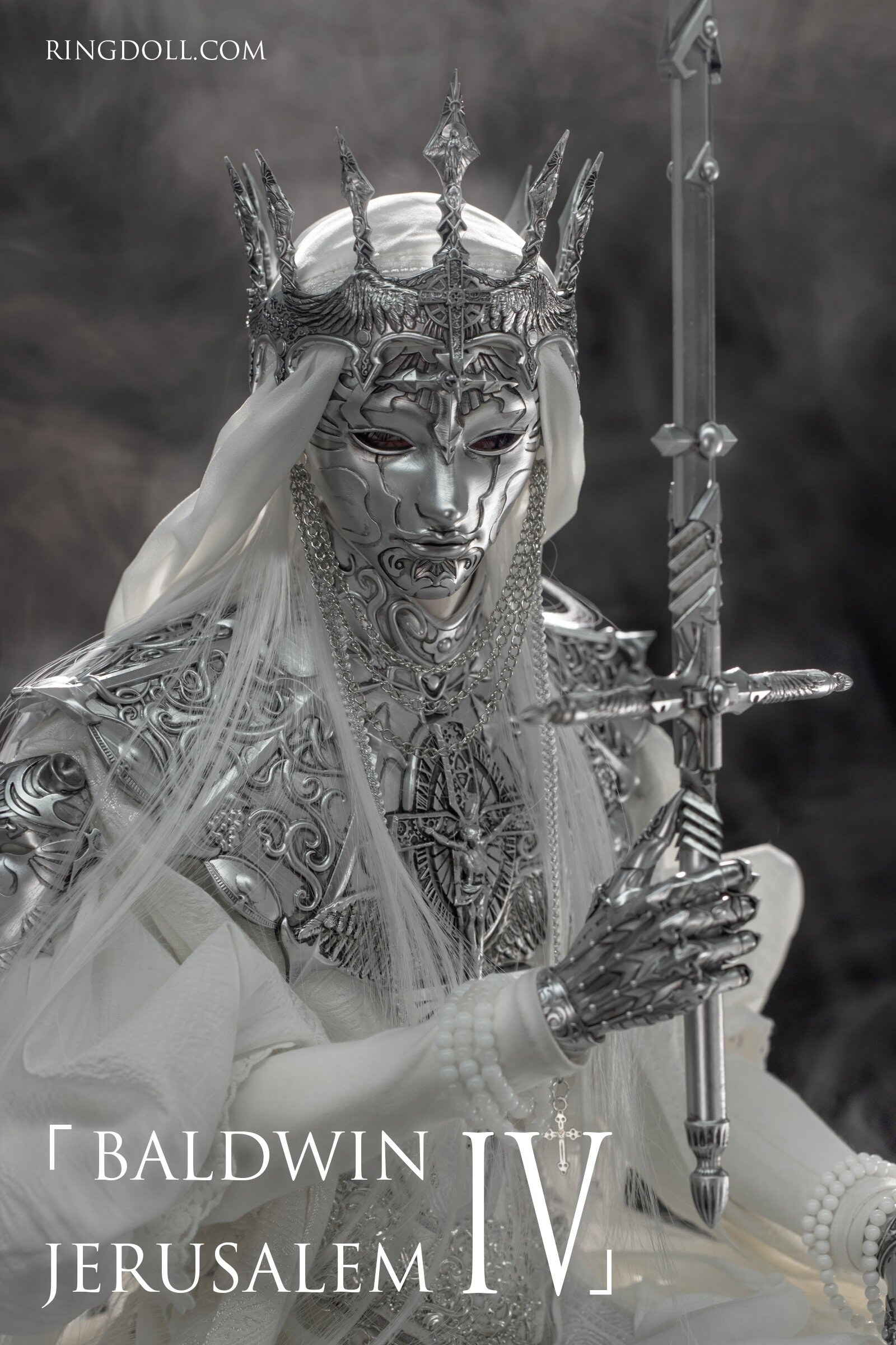 The Empire of the Ring Series Baldwin IV of Jerusalem 78cm Ball Jointed ...