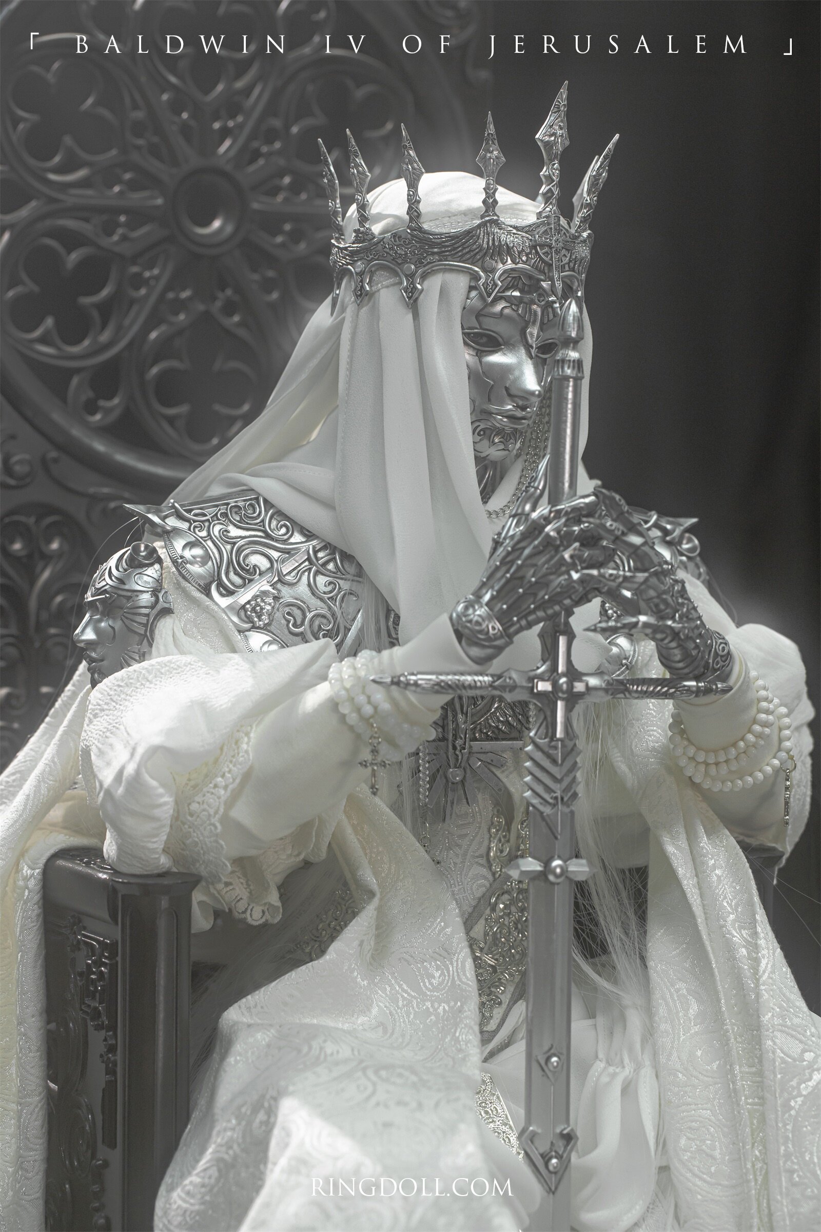 The Empire of the Ring Series Baldwin IV of Jerusalem 78cm Ball Jointed ...