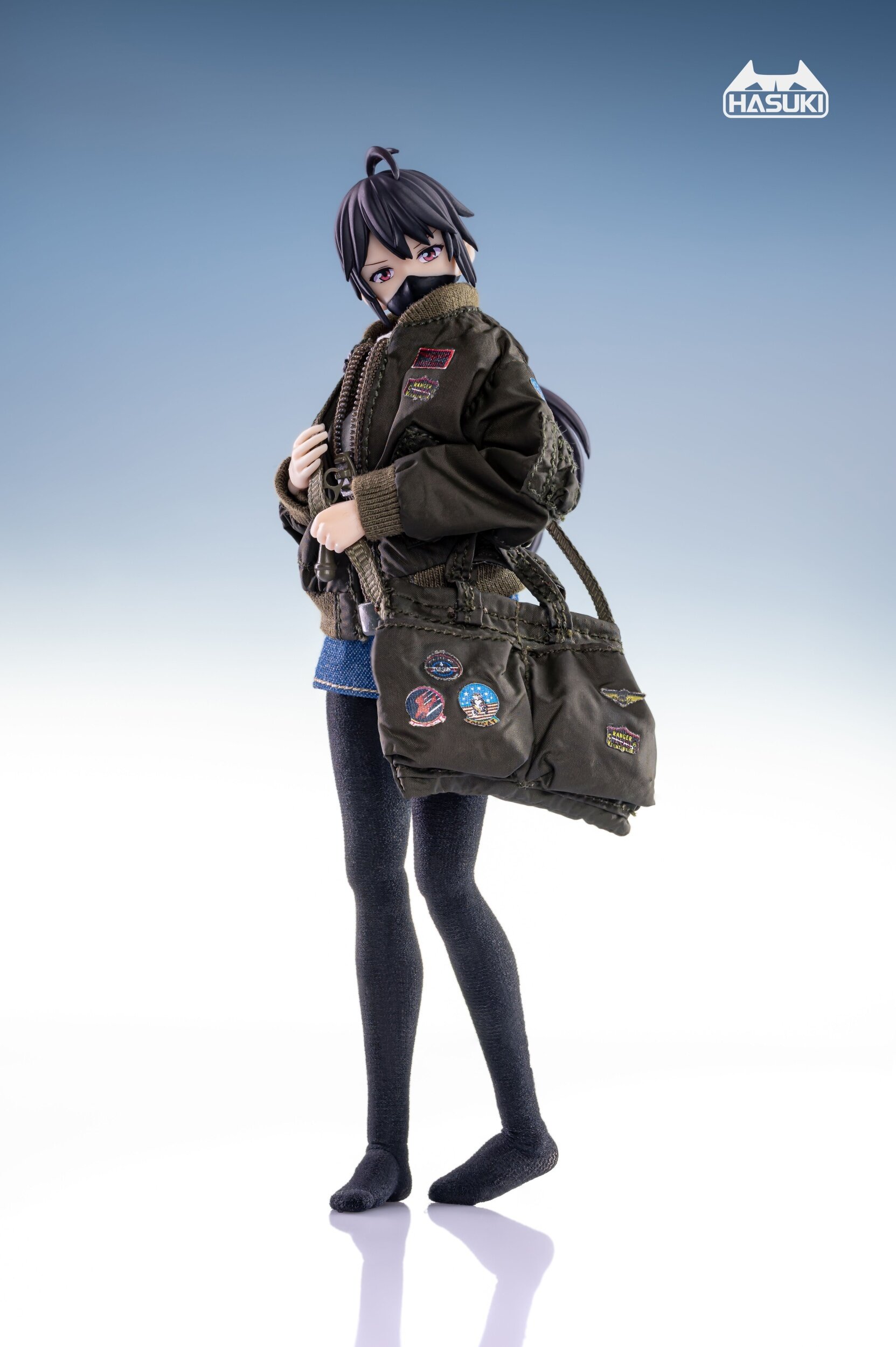 CS007 Airforce Flight Jacket + Bag Set for 1/12 Scale Action Figures ...