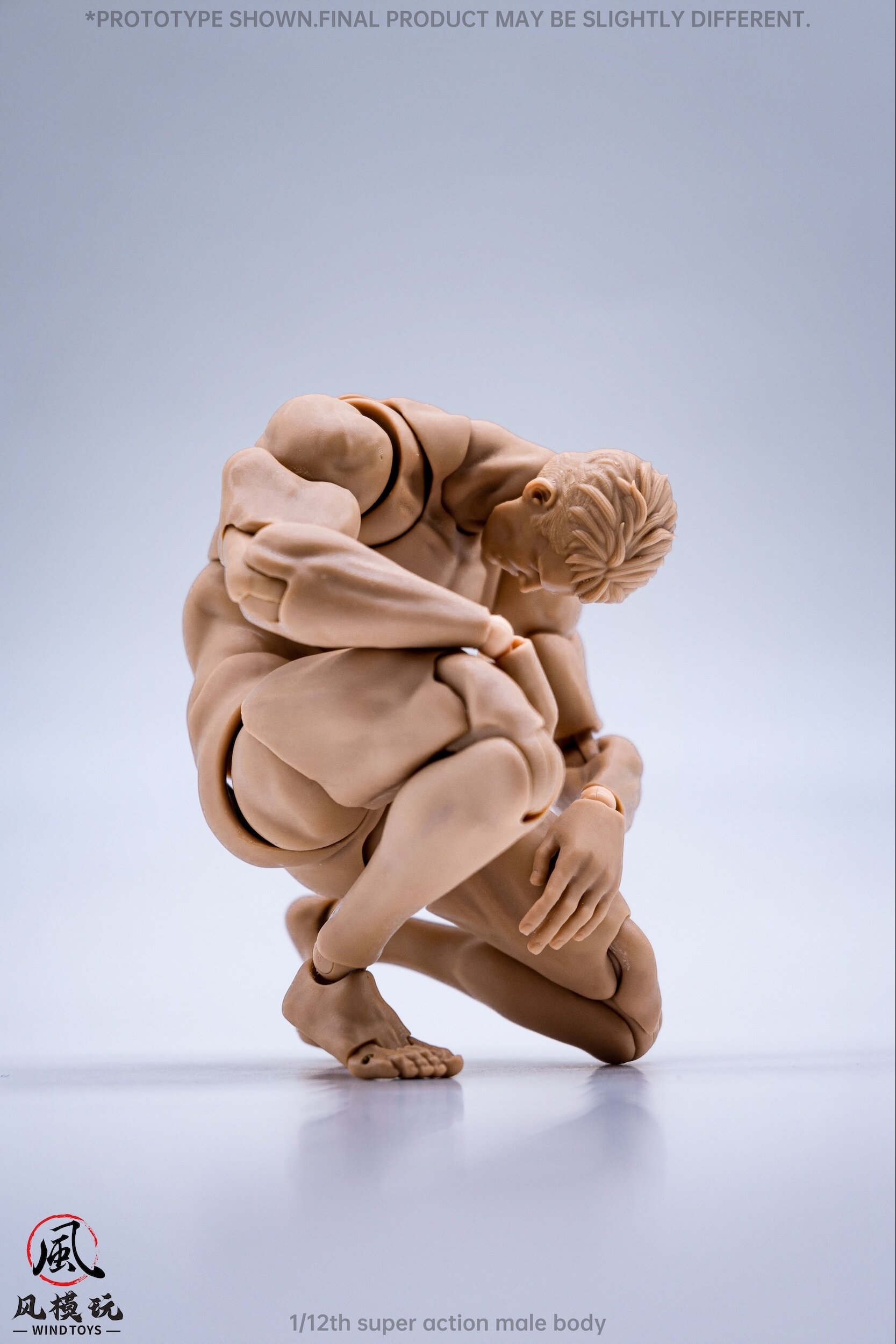 Super Action Male Body: Normal Edition 1/12 Scale Action Figure: Wind Toys - Tokyo Otaku Mode (TOM)