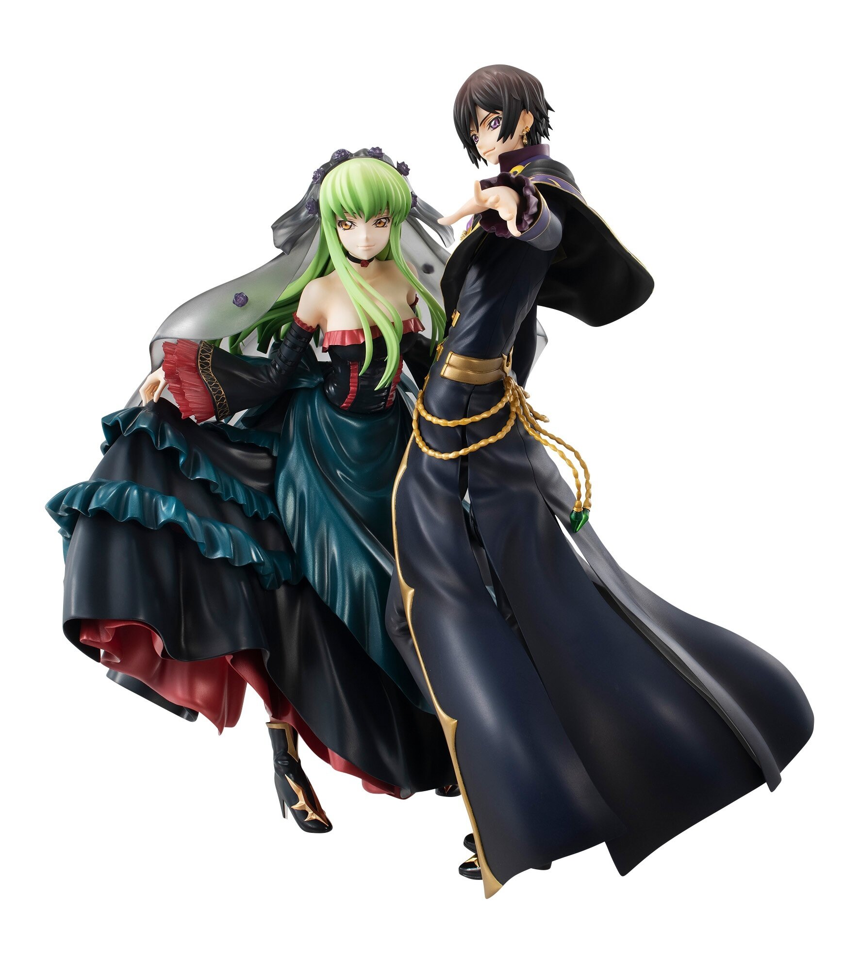 Precious G.E.M. [Code Geass] Lelouch Lamperouge & C.C. Set: Megahouse ...