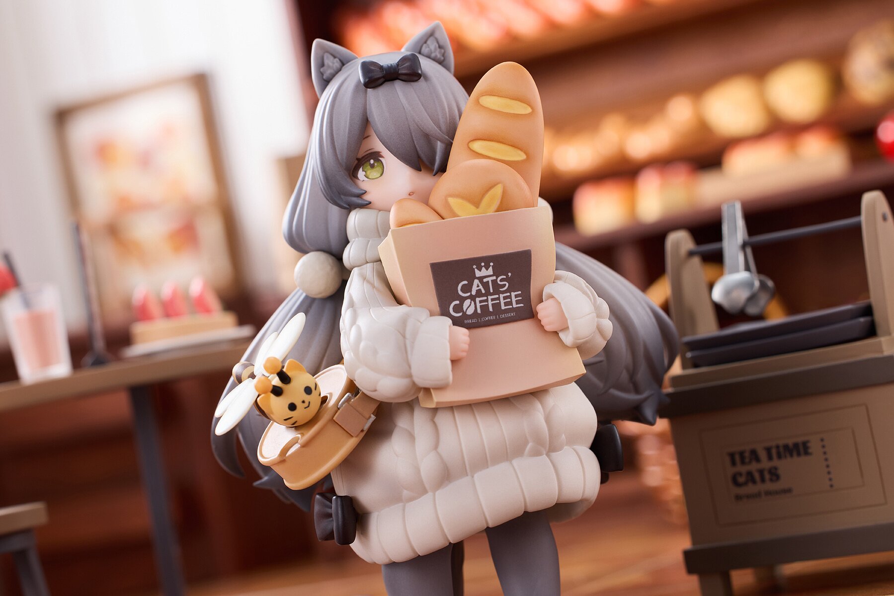 Decorated Life Collection Series Tea Time Cats: Nyan-machi Bakery Clerk ...
