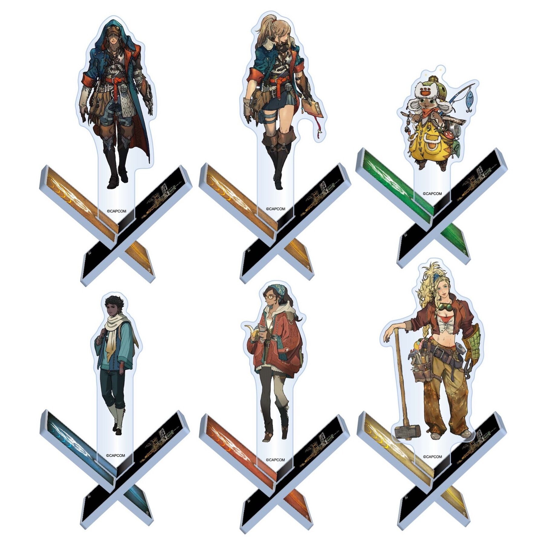 Monster Hunter Wilds Batten Acrylic Stand: Capcom 100% OFF - Tokyo ...