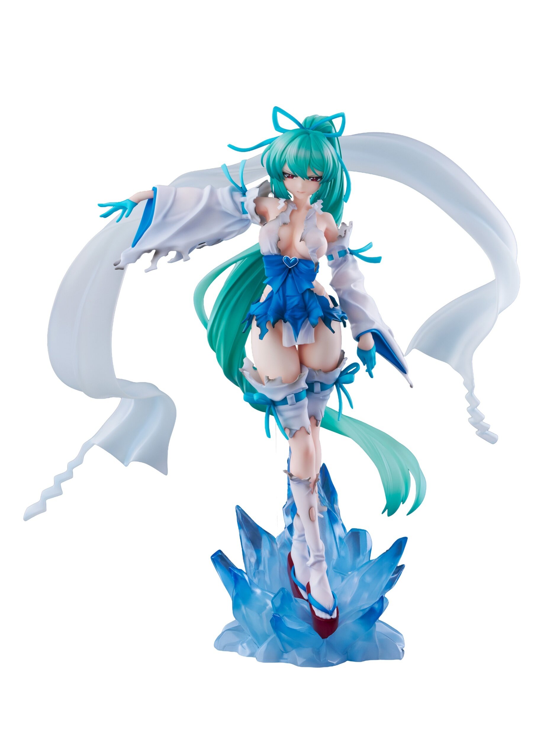 Gushing Over Magical Girls Magia Azure: The Verglas Maiden Ver. DX Edition 1/7 Scale Figure ...