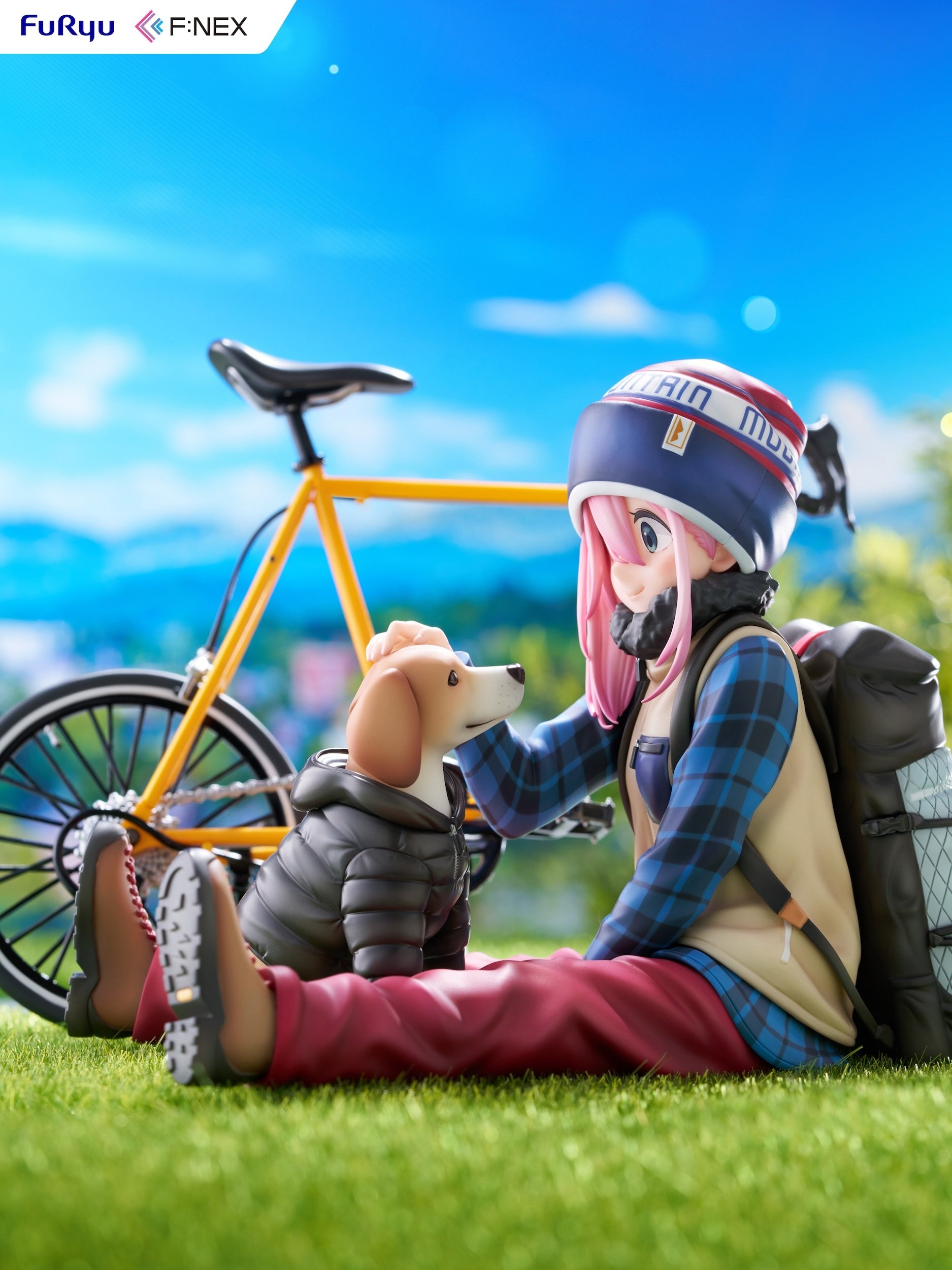 Laid-Back Camp Season 3 Nadeshiko Kagamihara 1/7 Scale Figure: F:NEX ...