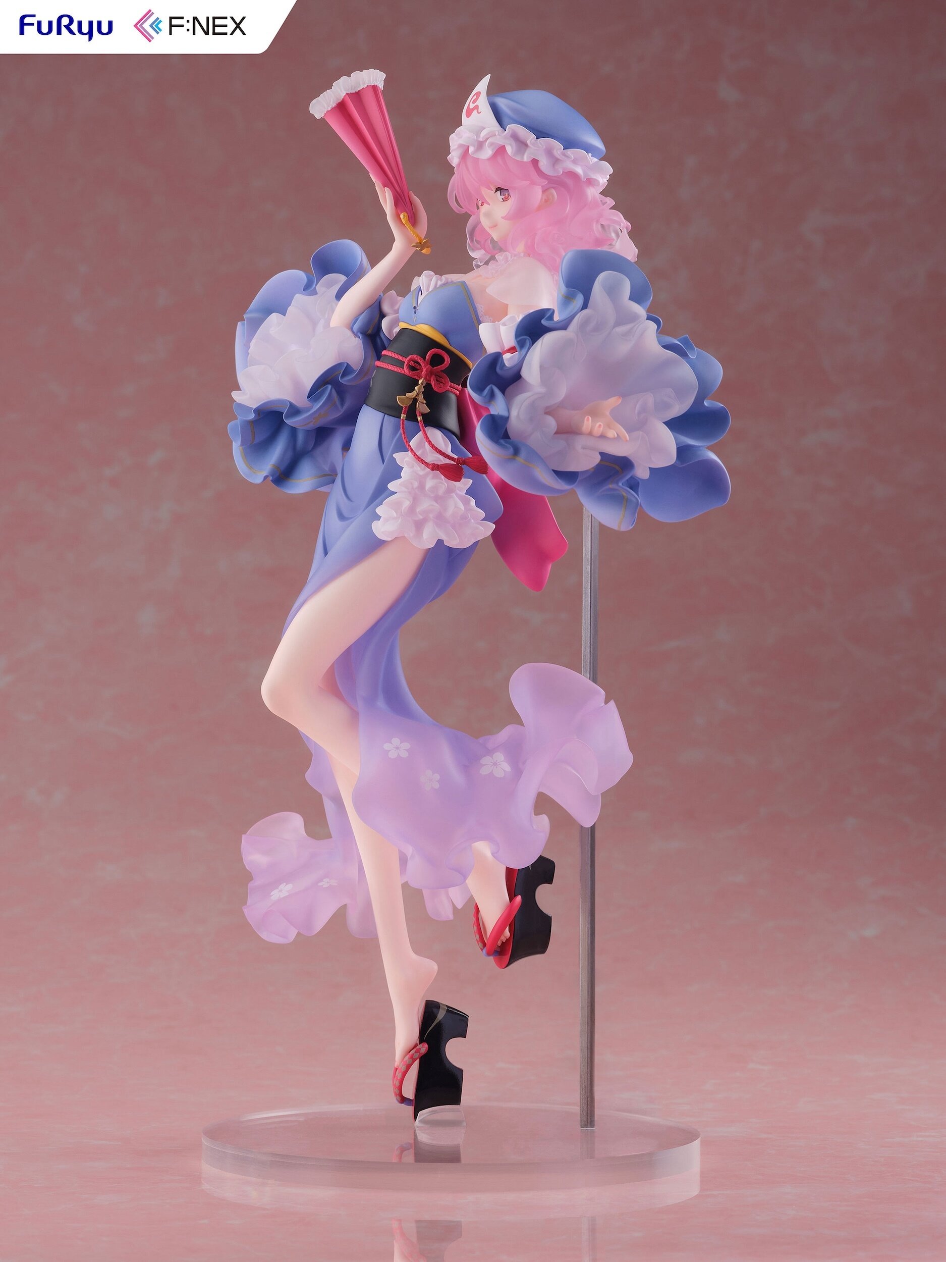 ideolo Illustration Touhou Project Yuyuko Saigyouji 1/6 Scale Figure w ...