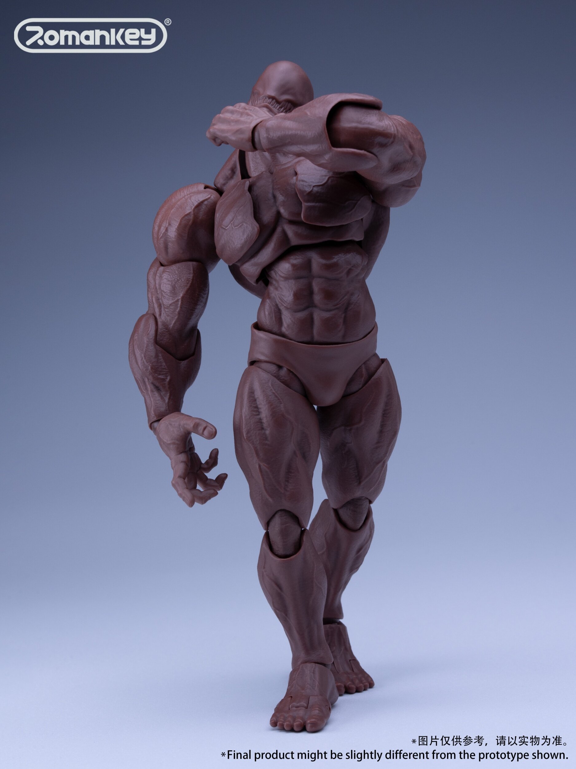 UMS003 Male Body Big Guy: Tan Skin 1/12 Scale Action Figure - Tokyo ...