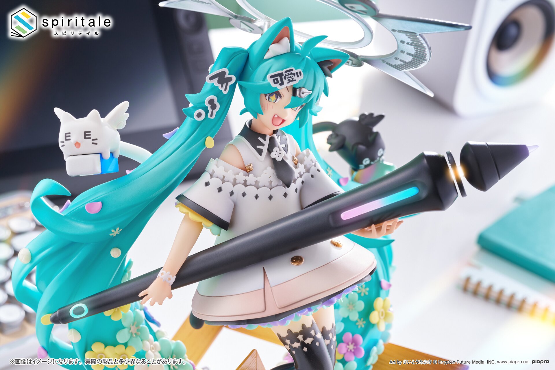 Hatsune Miku × Naoki Saito “My Figure Making!” ~The Painter Ver.~ 1/7 ...