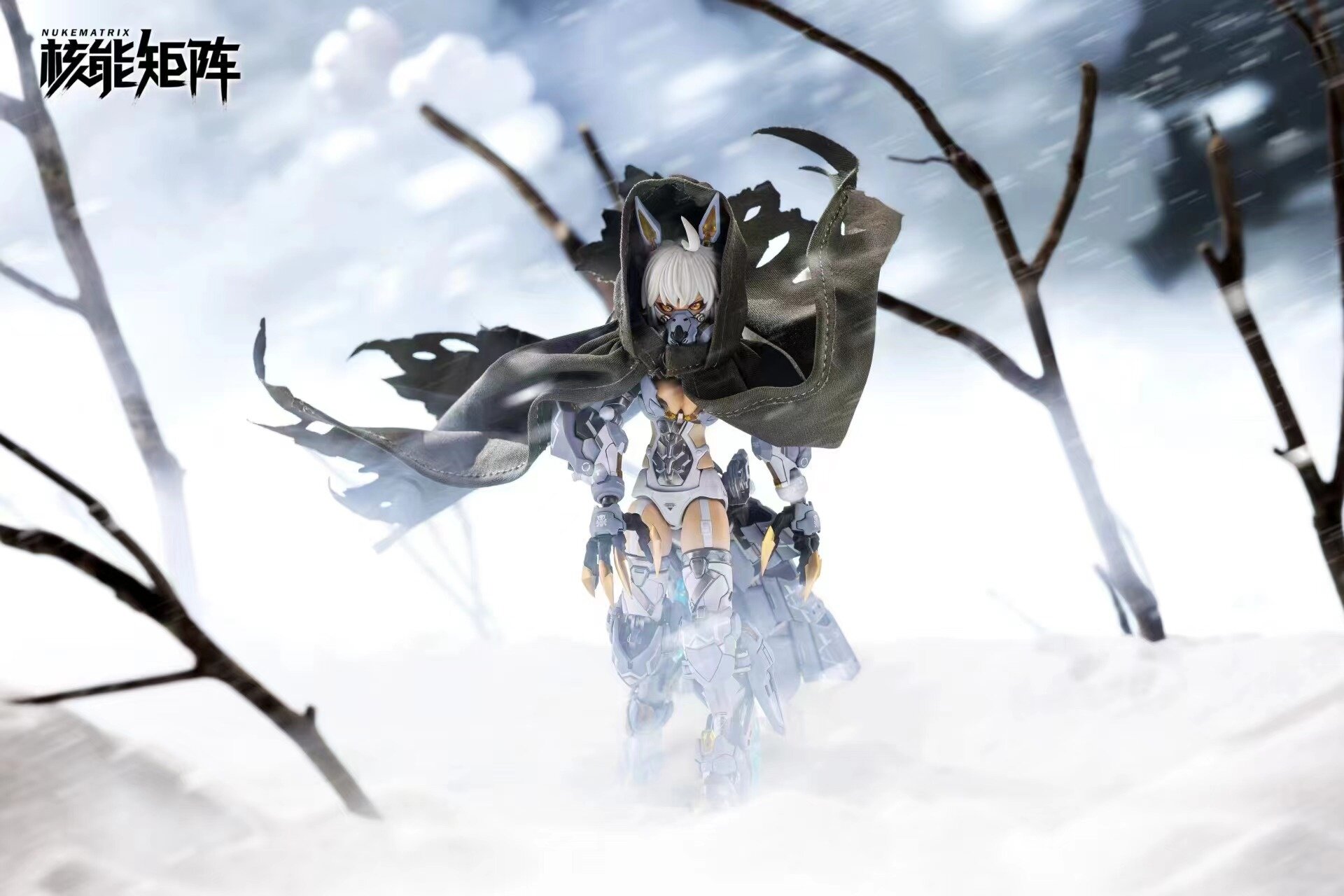 Cyber Forest Fantasy Girls Mad Wolf Plastic Model Kit: Nuke Matrix ...