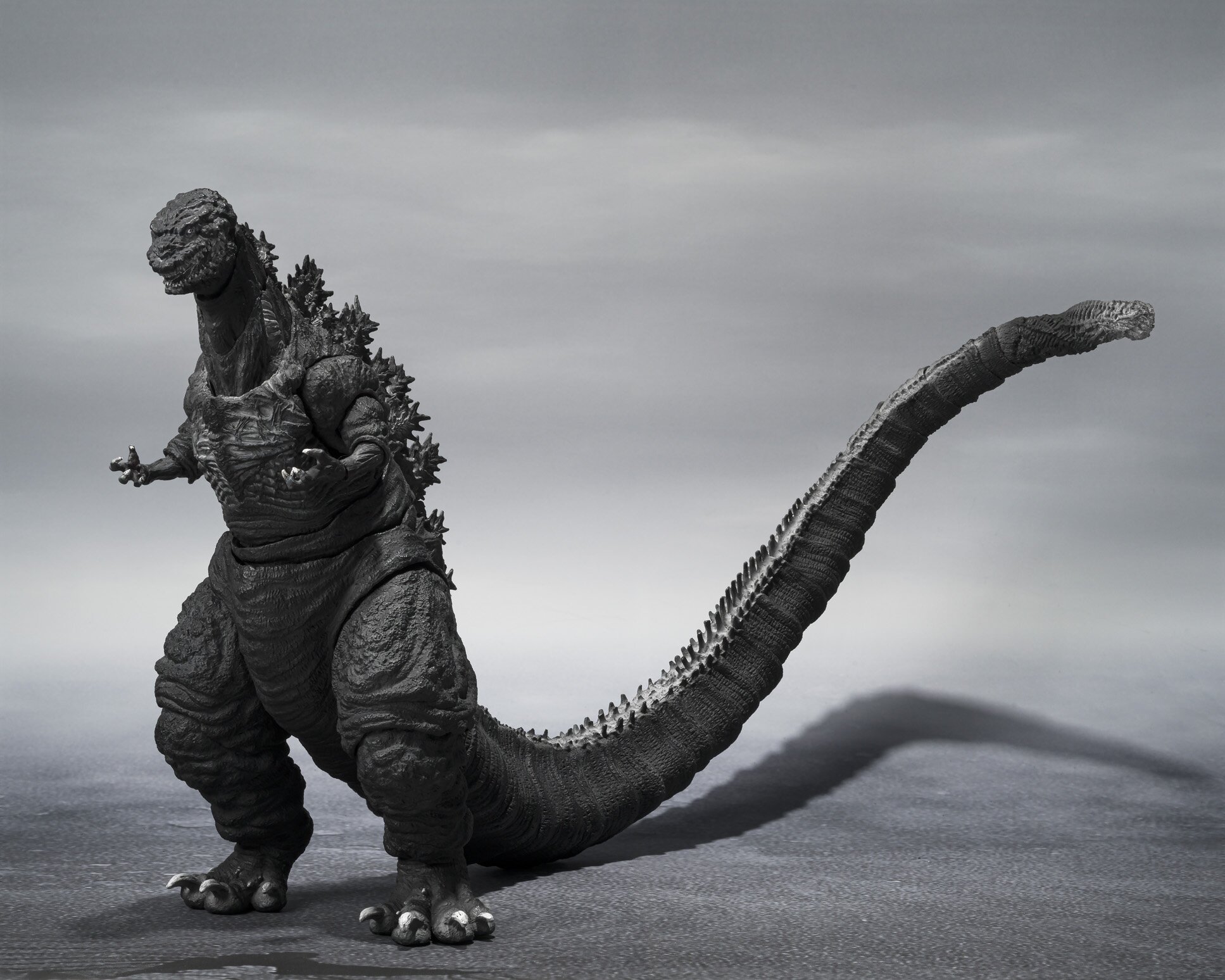 S.H.MonsterArts Godzilla (2016) The Fourth ORTHOchromatic Ver. - Tokyo ...
