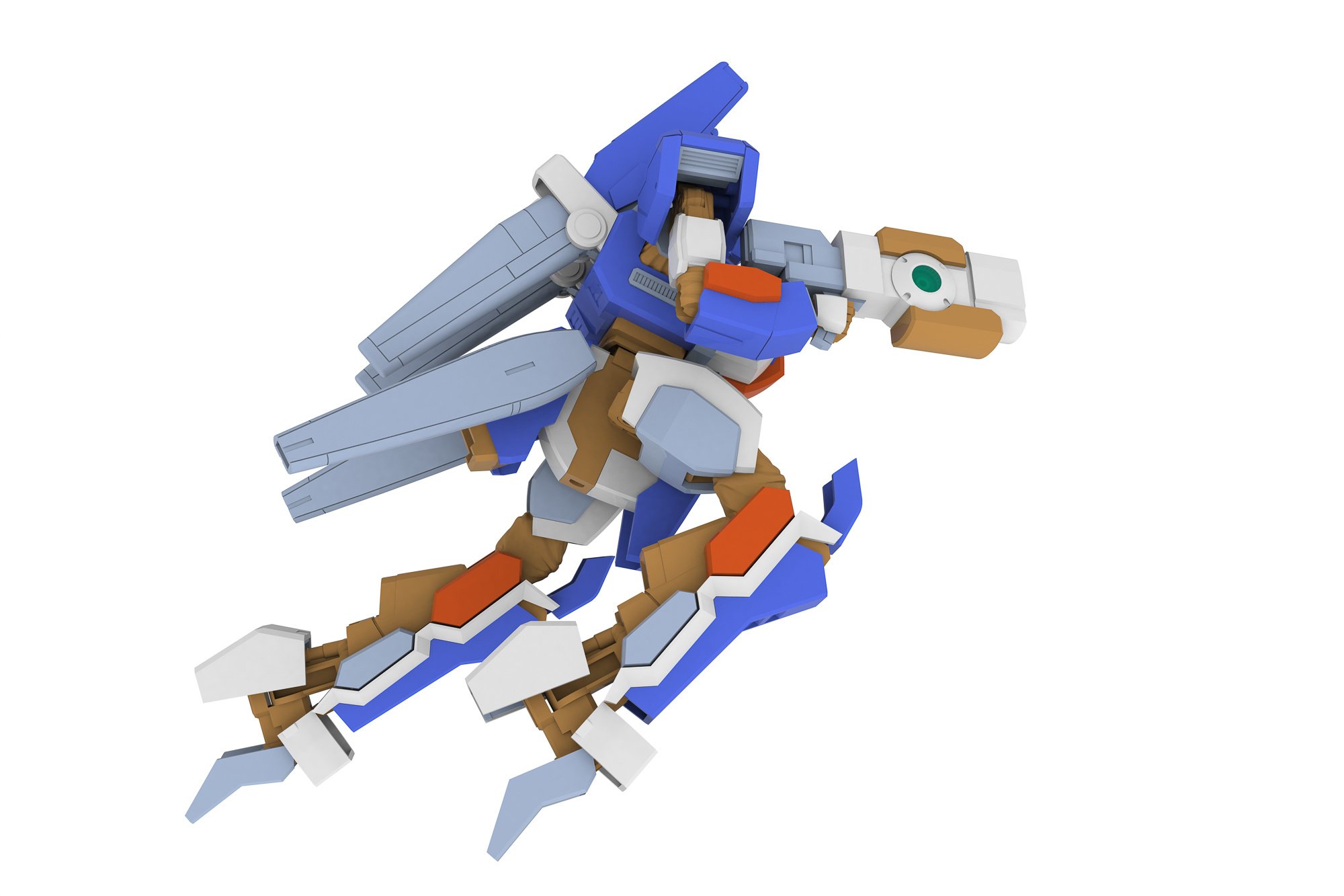5inch Mechanism Rohga: Armor Force Type 02 Tenrai 1/35 Scale Plastic ...