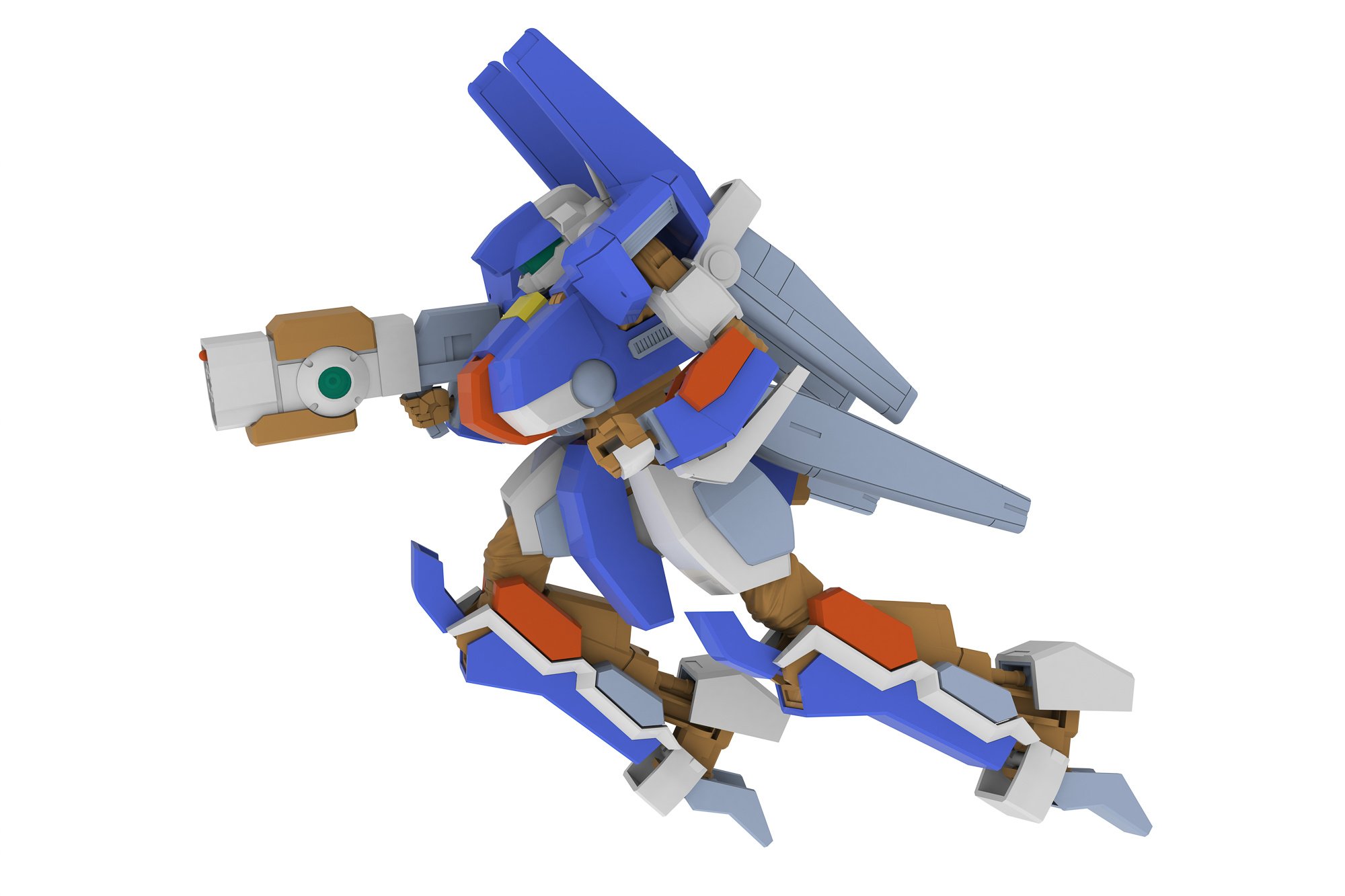 5inch Mechanism Rohga: Armor Force Type 02 Tenrai 1/35 Scale Plastic ...