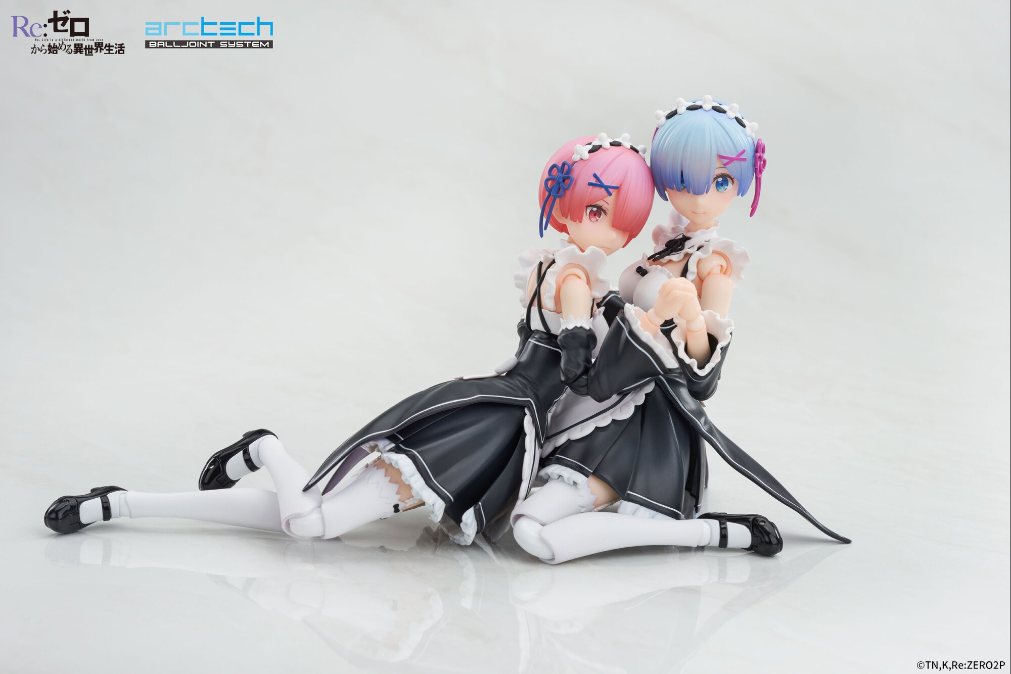 Arctech Series Re:ZERO -Starting Life in Another World- Ram & Rem Set 1 ...