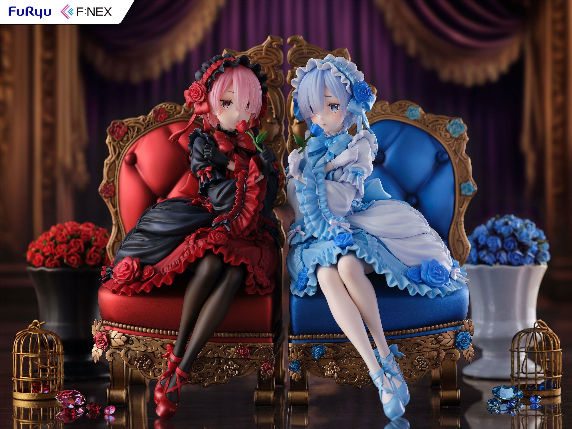 Re:ZERO -Starting Life in Another World- Ram: Gothic Ver. 1/7 Scale ...